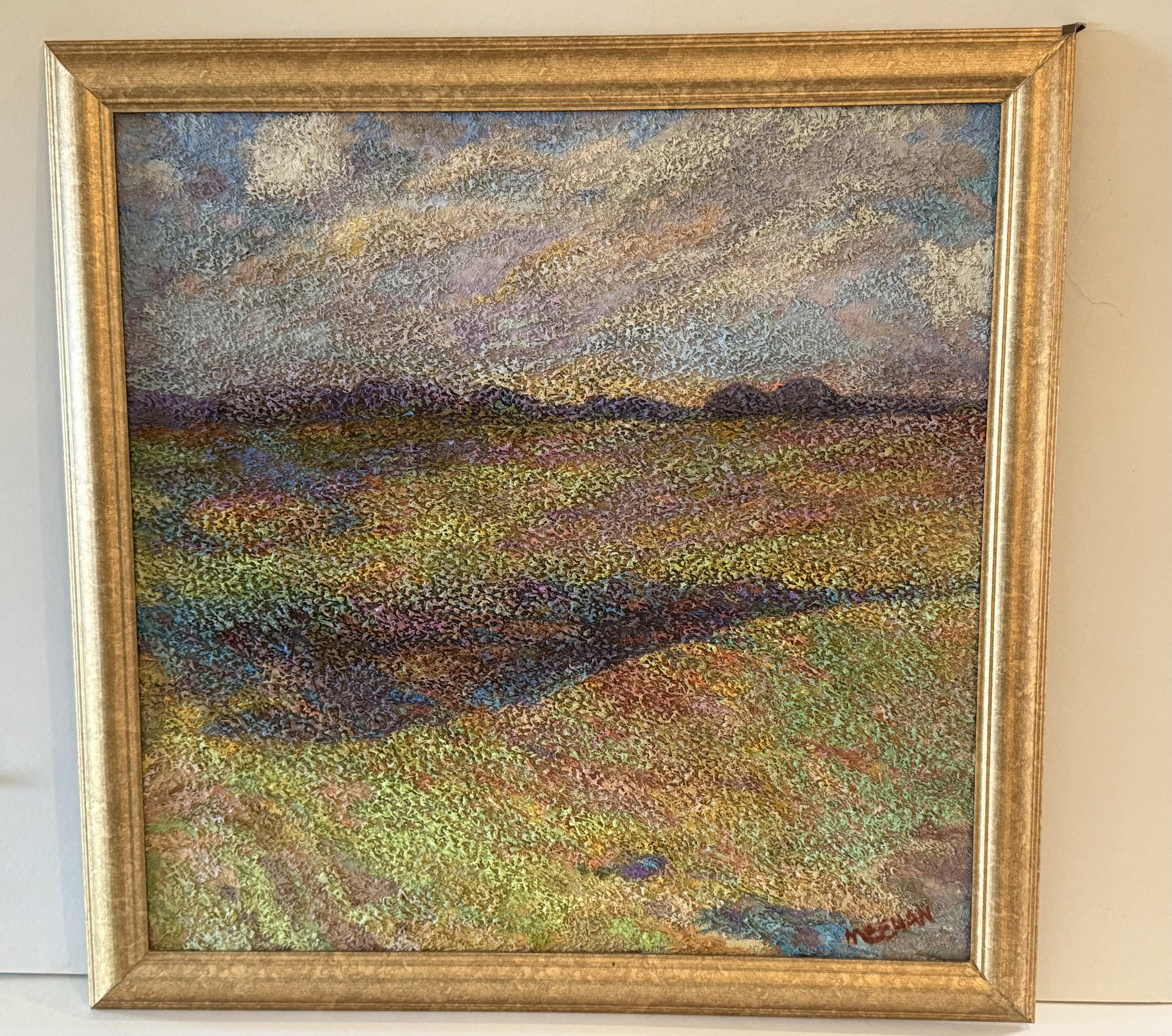 "Northern Indiana Landscape" Original Oil Painting By William (bill ...