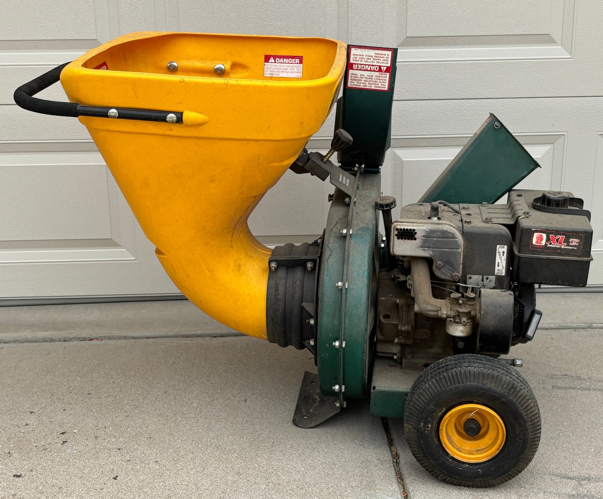 Yard Man Triple Care System 8HP (chipper, Shredder, And Vacuum) #18281 ...