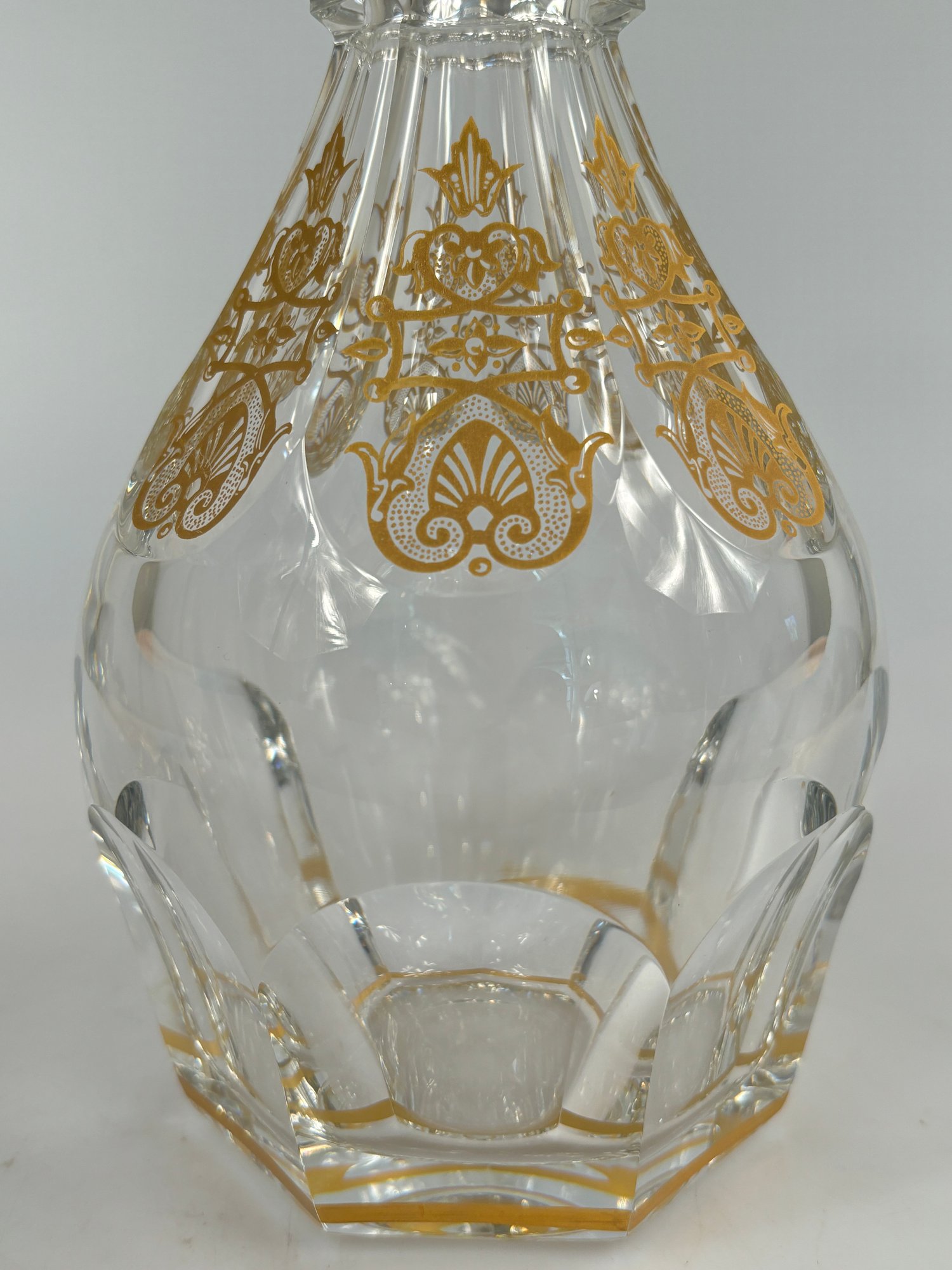 Antique Baccarat Harcourt Empire Crystal Decanter #13999 | Auctionninja.com