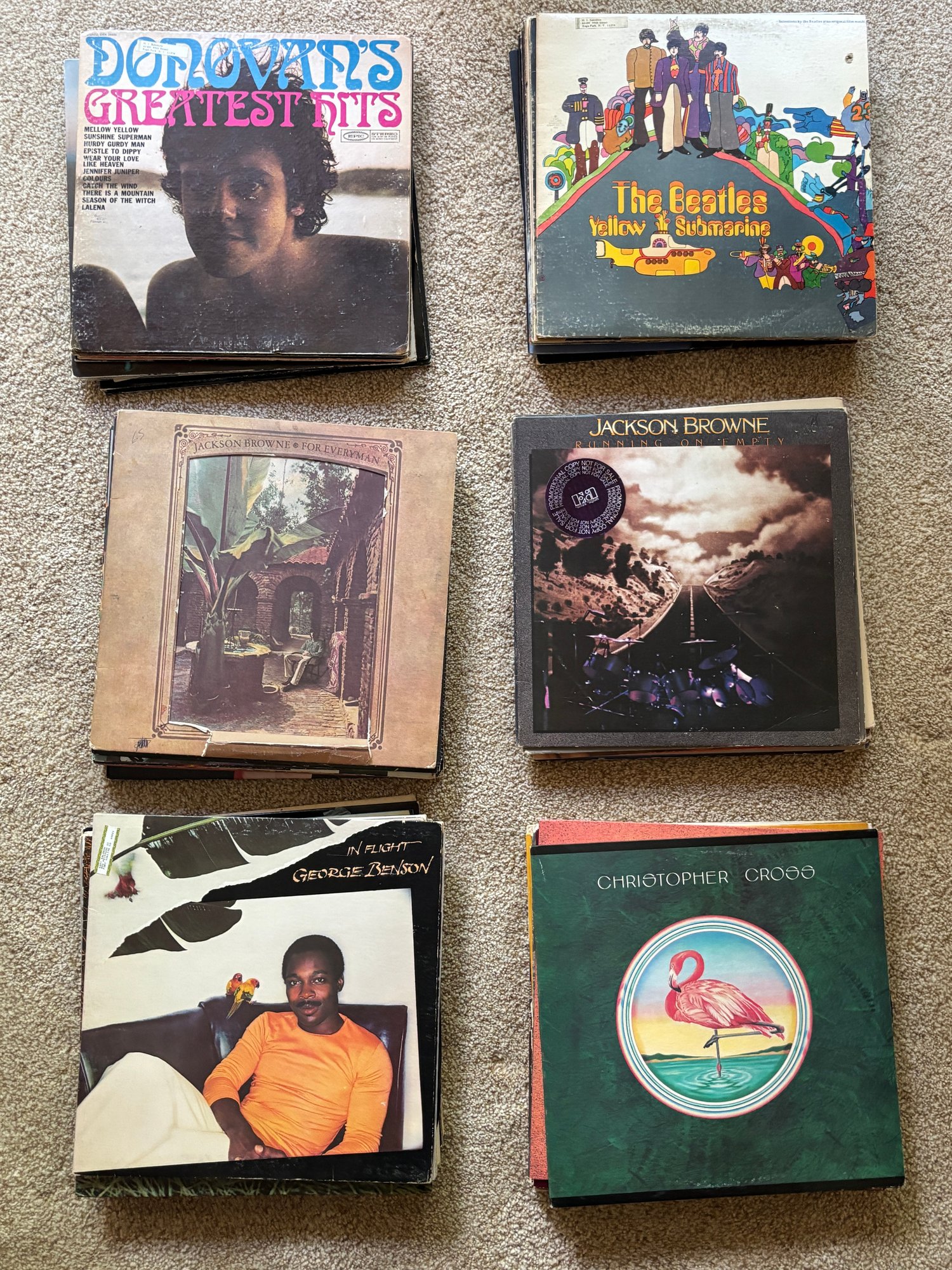 Lot Of 70 Classic Records (artist Names A-E) #18504 | Auctionninja.com