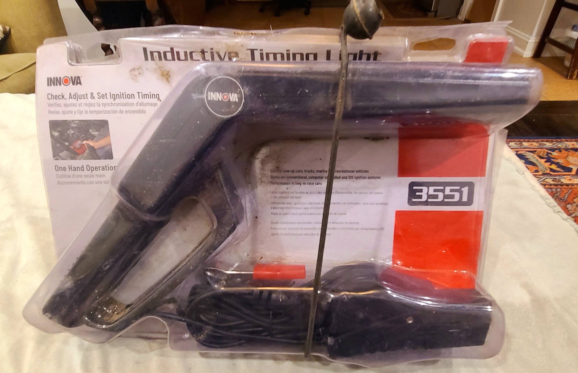INNOVA INDUCTIVE TIMING LIGHT MODEL 3551 FOR IGNITION TIMING #4455 ...