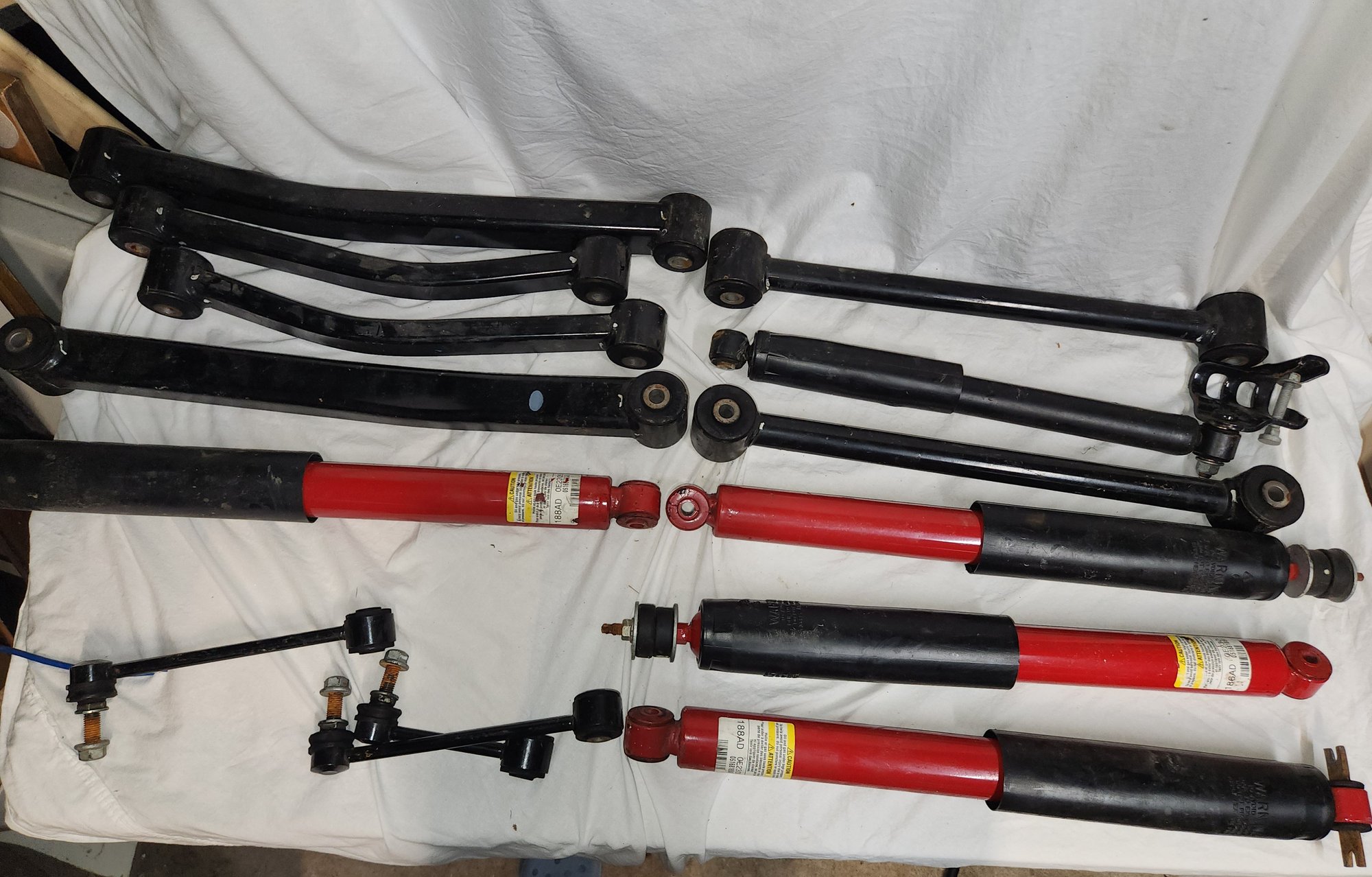 2 OEM SHOCK ABSORBER SET 2007-17 JEEP WRANGLER And Parts #4936 ...