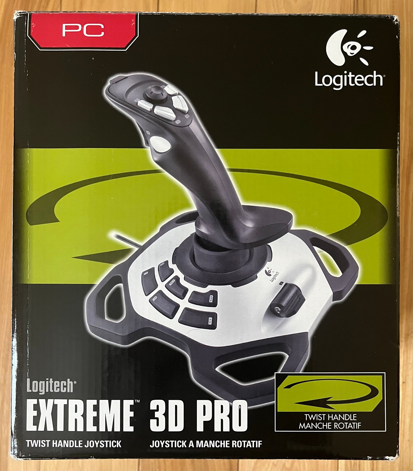 Logitech Extreme 3D Pro Joystick Flight Simulator Gaming Controller ...