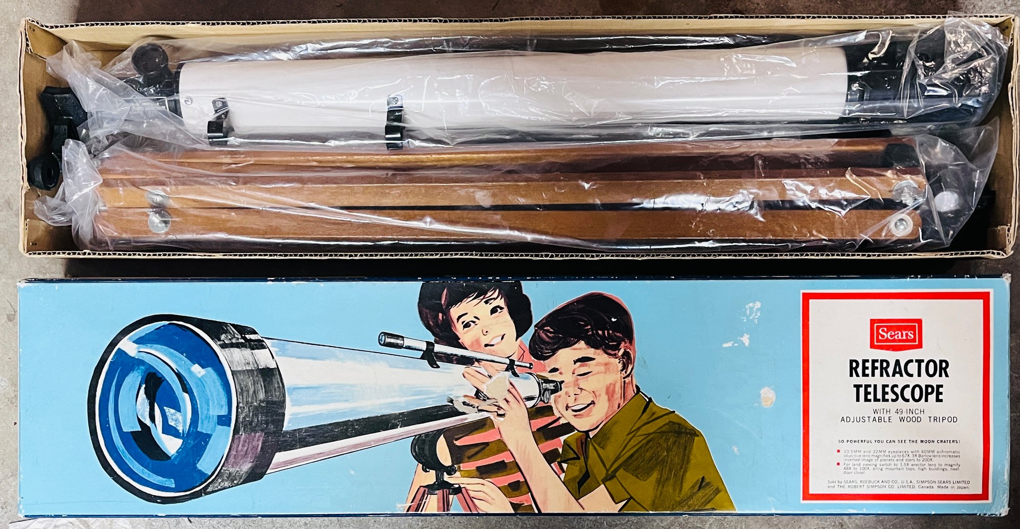 Sears Refractor Telescope #219926 | Auctionninja.com