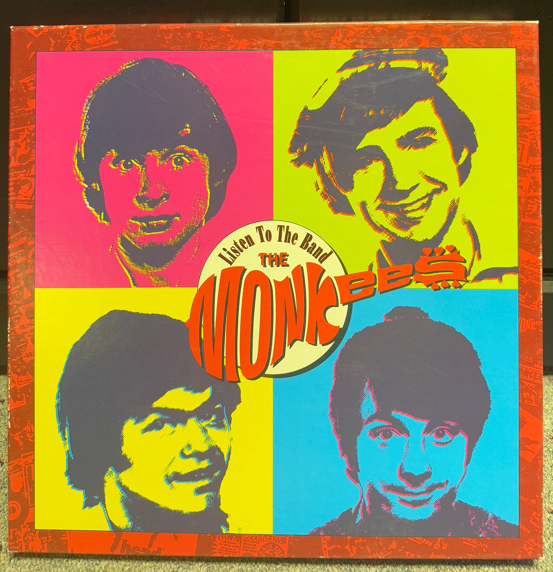 SIGNED By Davy Jones CD Box Set The Monkees - Listen To The Band ...