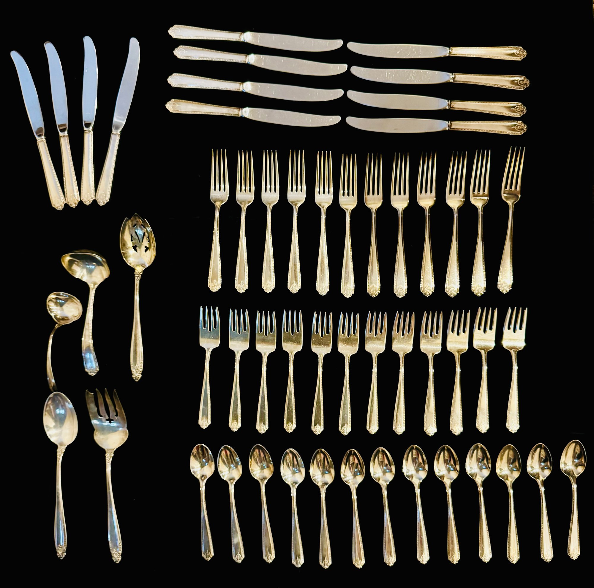 Lot Westmoreland Sterling Silver Flatware Set #206587 | Auctionninja.com