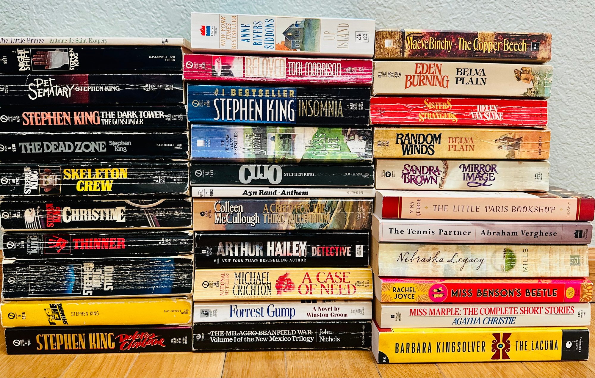 Variety Of Fiction Paperback Books - Lots Of Stephen King #226019 ...