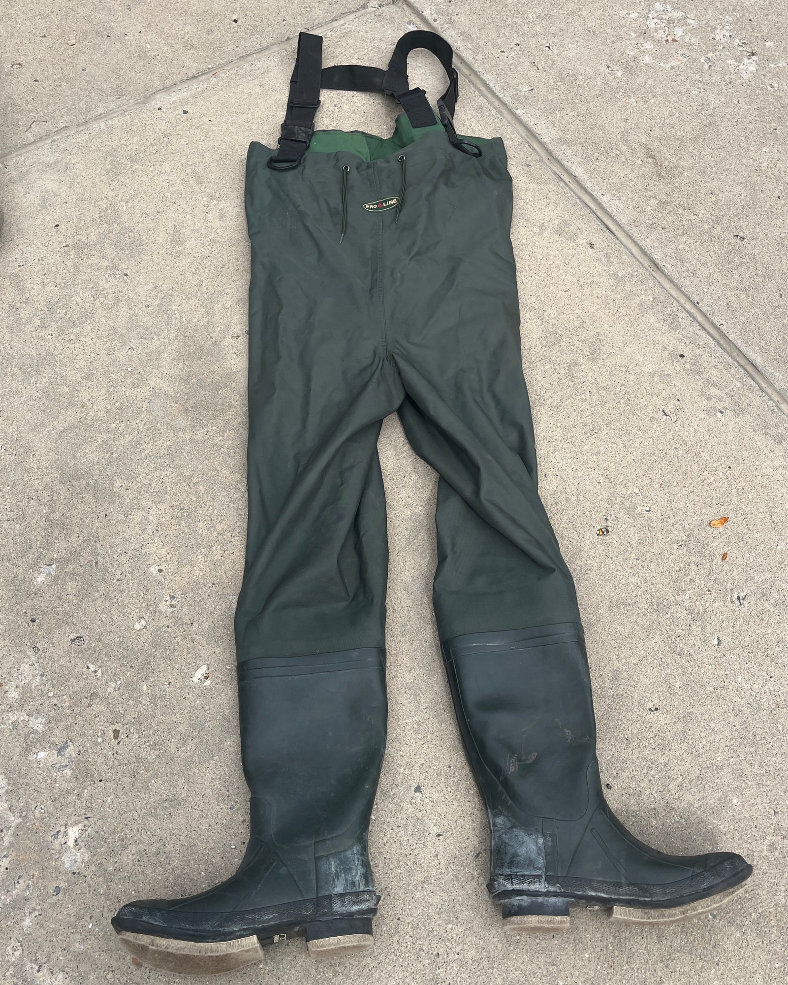 Pro Line Mens Fishing Waders #204239 | Auctionninja.com
