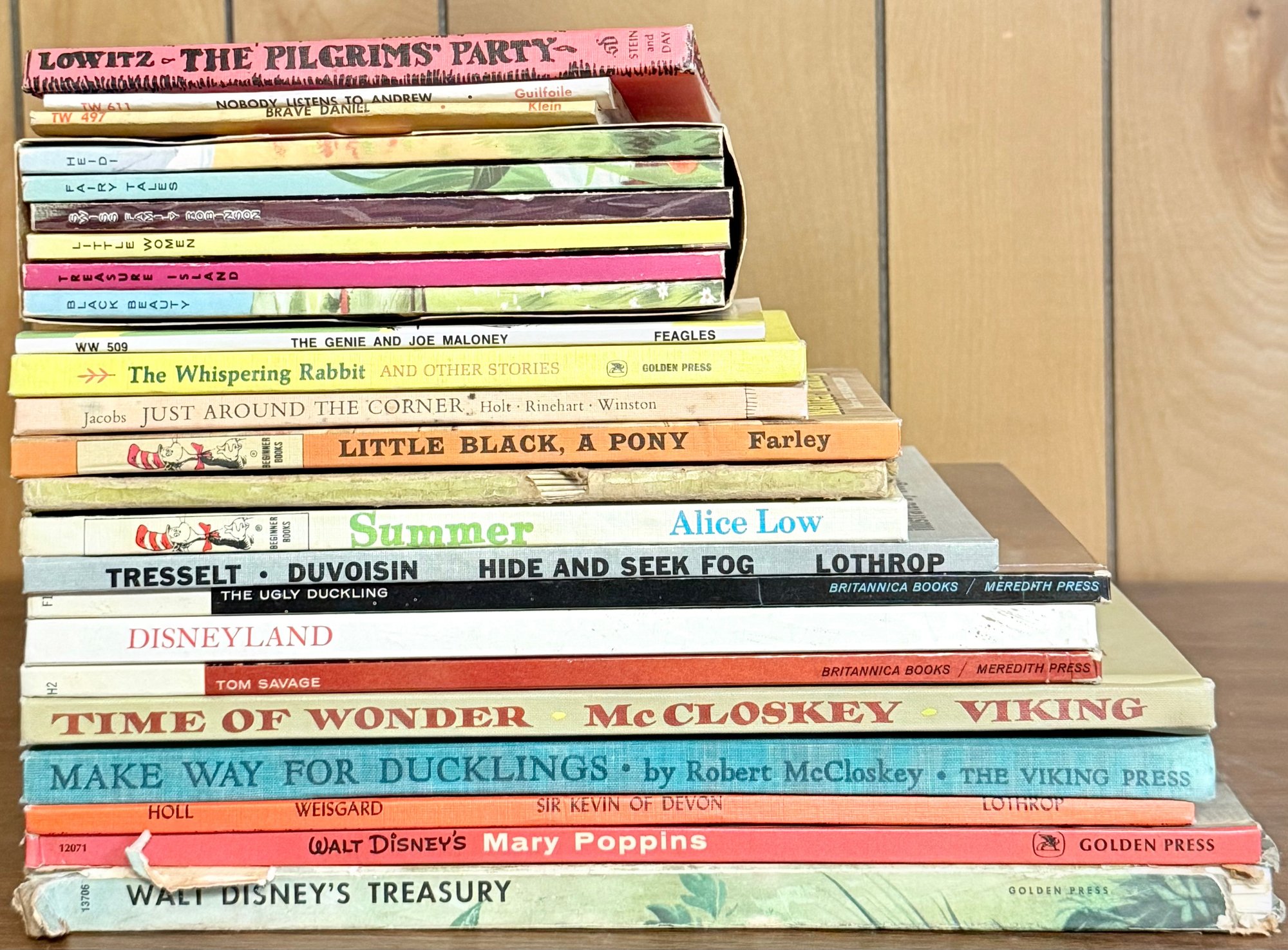 Assortment Of Childrens Books Including Make Way For Ducklings By ...