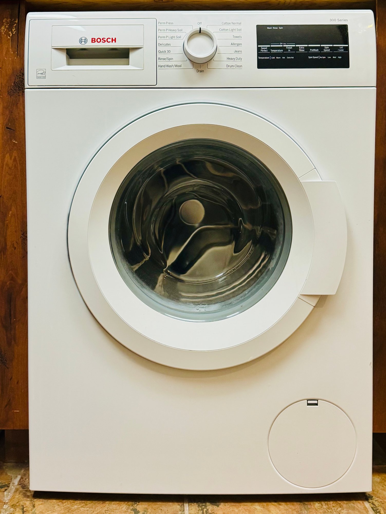 Bosch 300 Series 24" High-Efficiency Front Load Washer #224797 ...