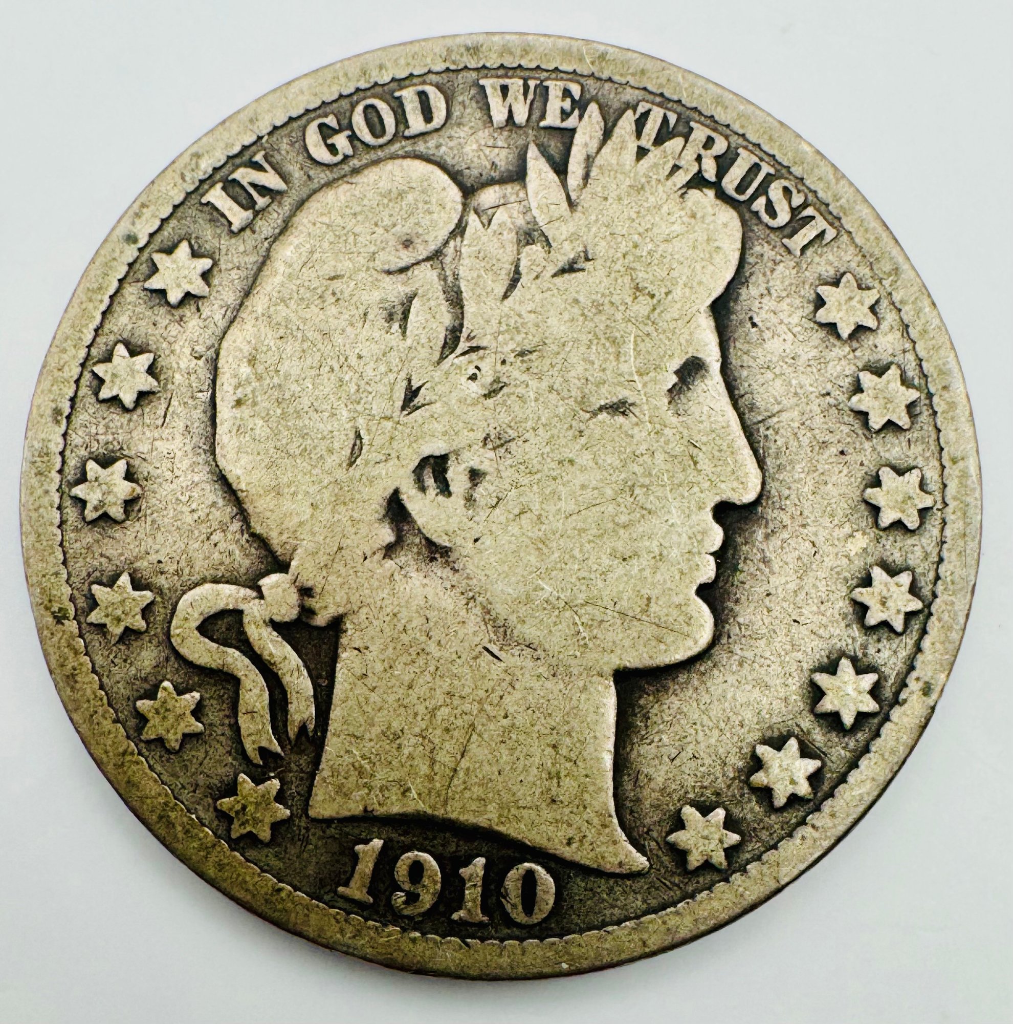 1910 Barber Half Dollar By Charles E Barber #226843 | Auctionninja.com