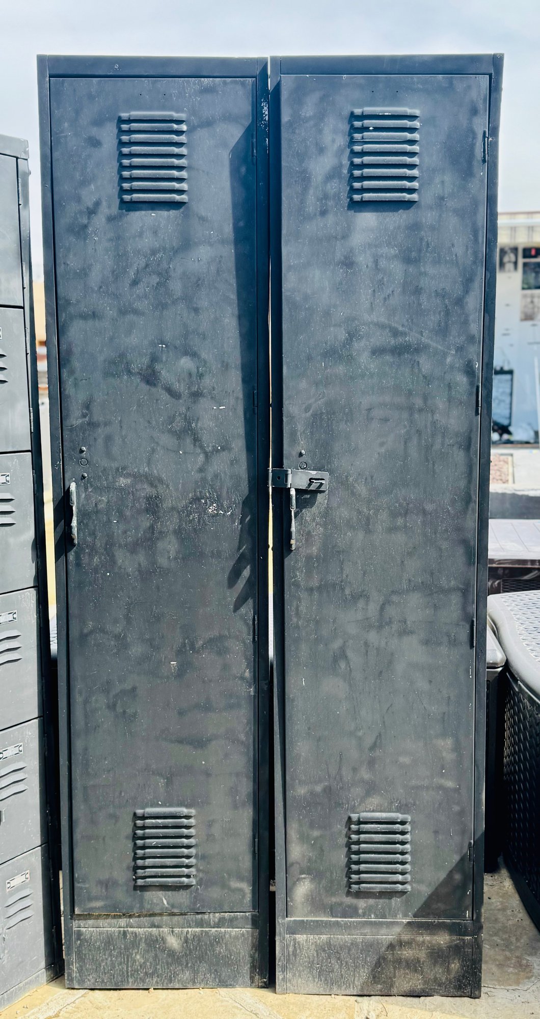 Vintage Metal Lockers #227533 | Auctionninja.com