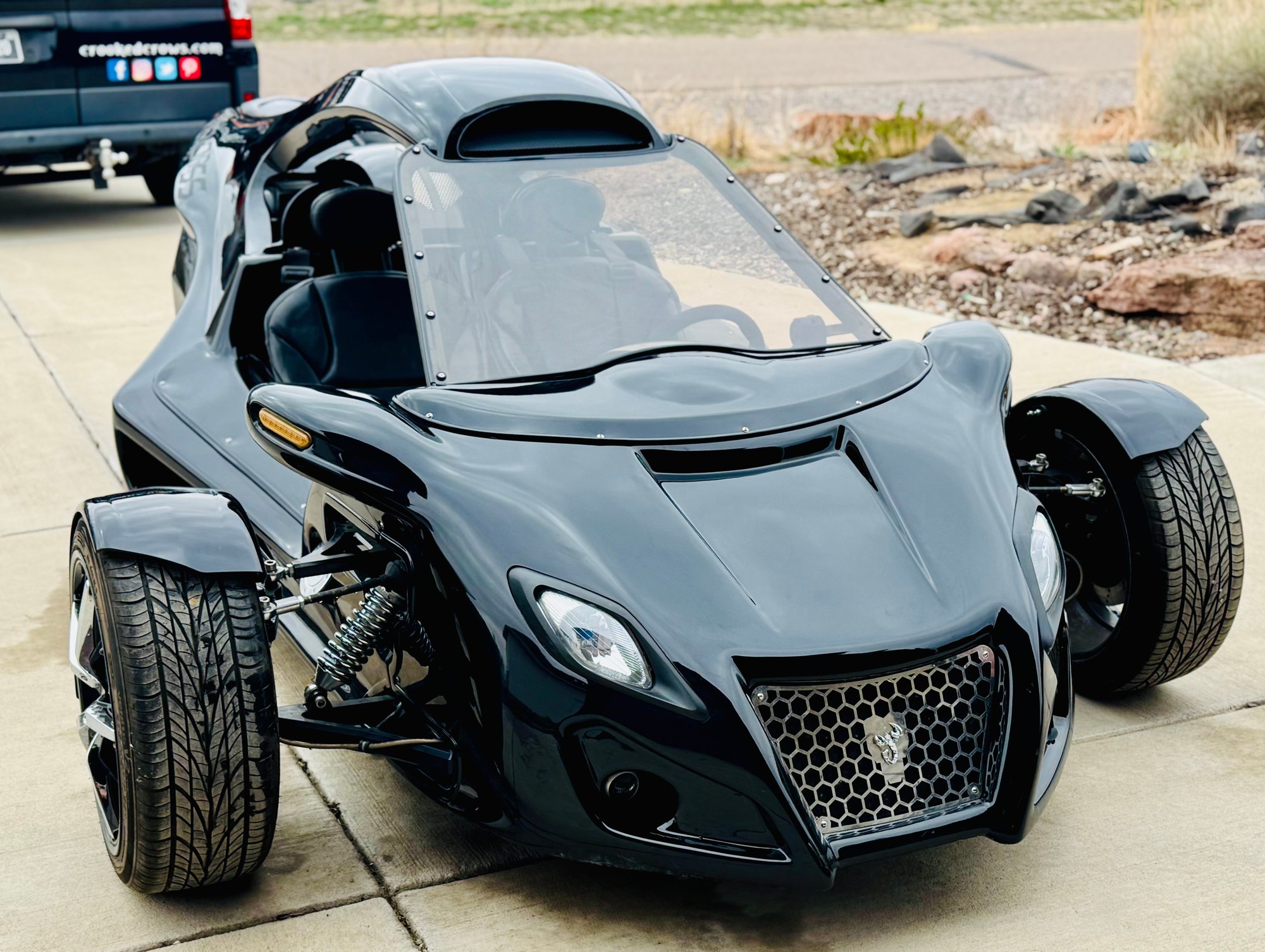 2012 Venom SS Reverse Trike Motorcycle 300 HP #227603 | Auctionninja.com