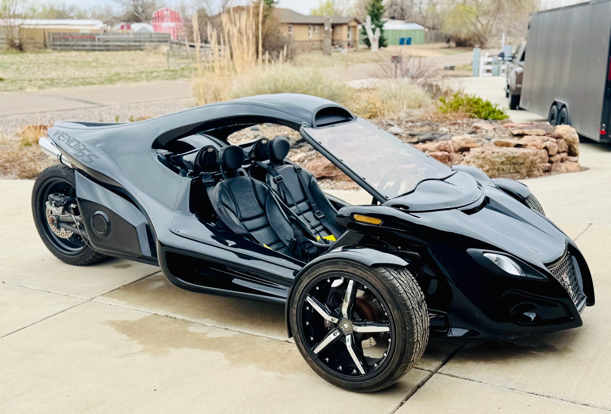 2012 Venom SS Reverse Trike Motorcycle 300 HP #227603 | Auctionninja.com