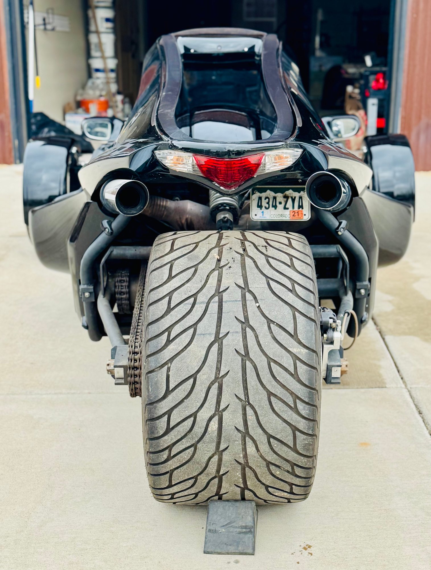 2012 Venom SS Reverse Trike Motorcycle 300 HP #227603 | Auctionninja.com