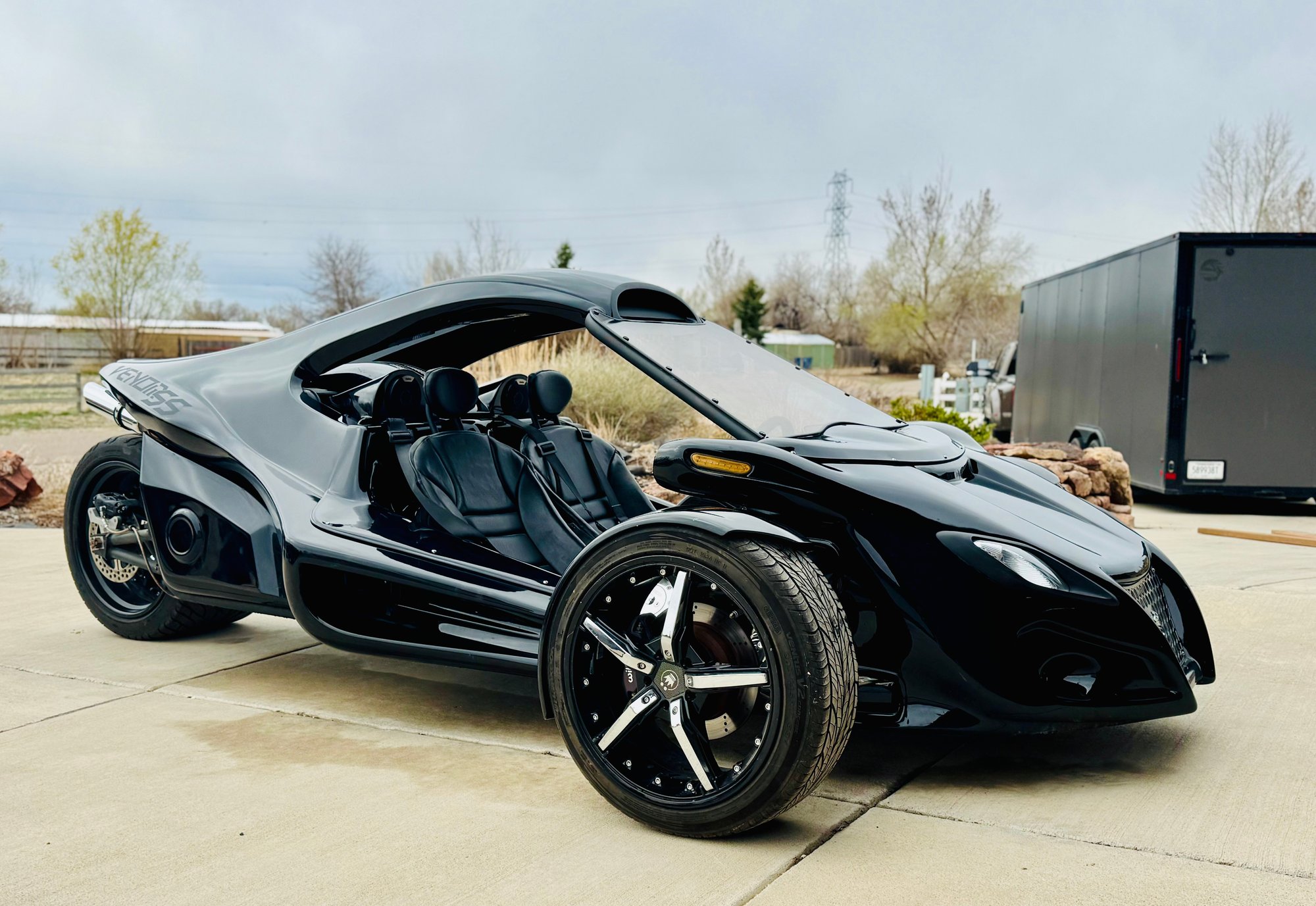 2012 Venom SS Reverse Trike Motorcycle 300 HP #227603 | Auctionninja.com