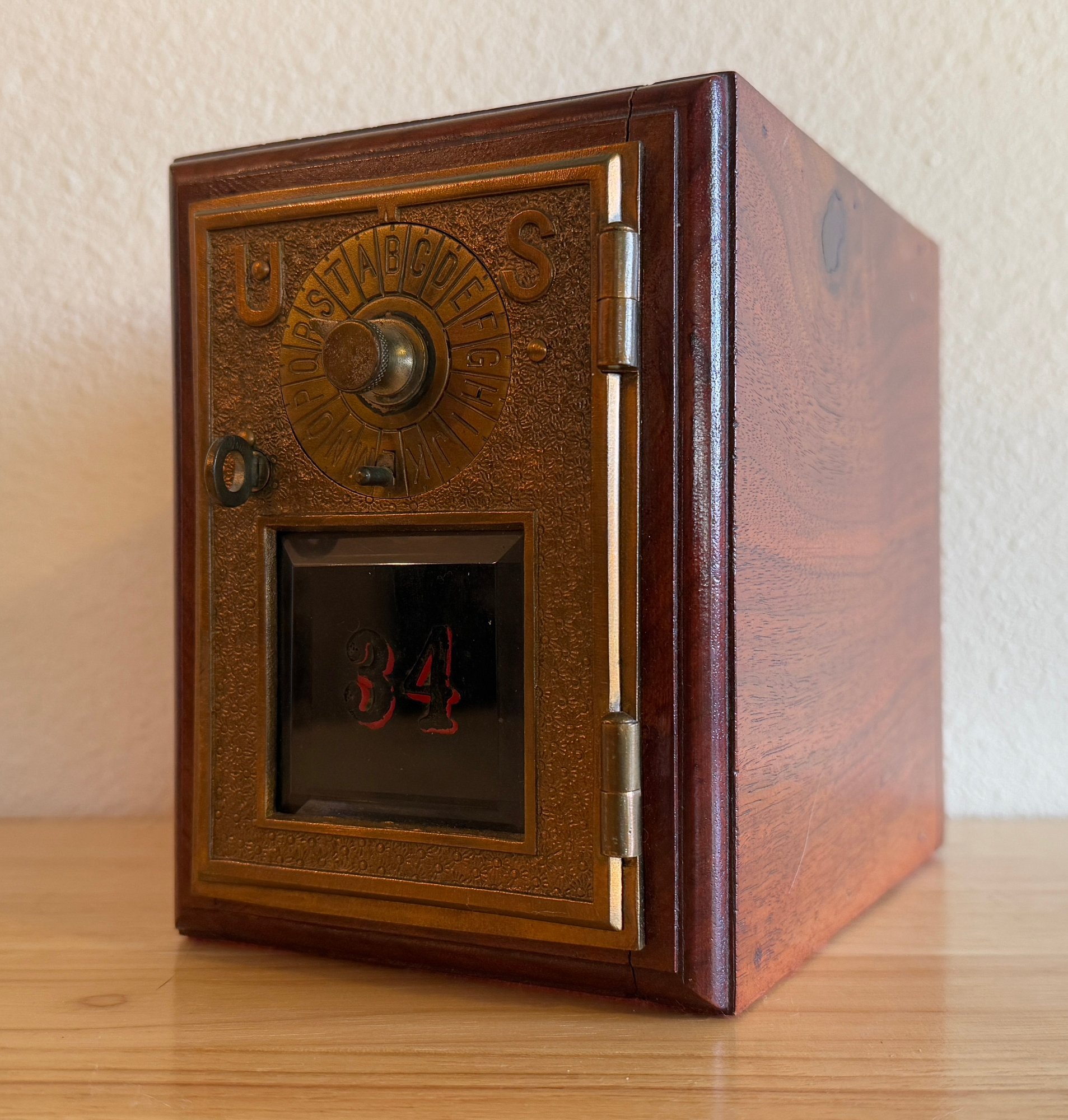 Antique United States Post Office Repurposed Coin Bank #229025 ...