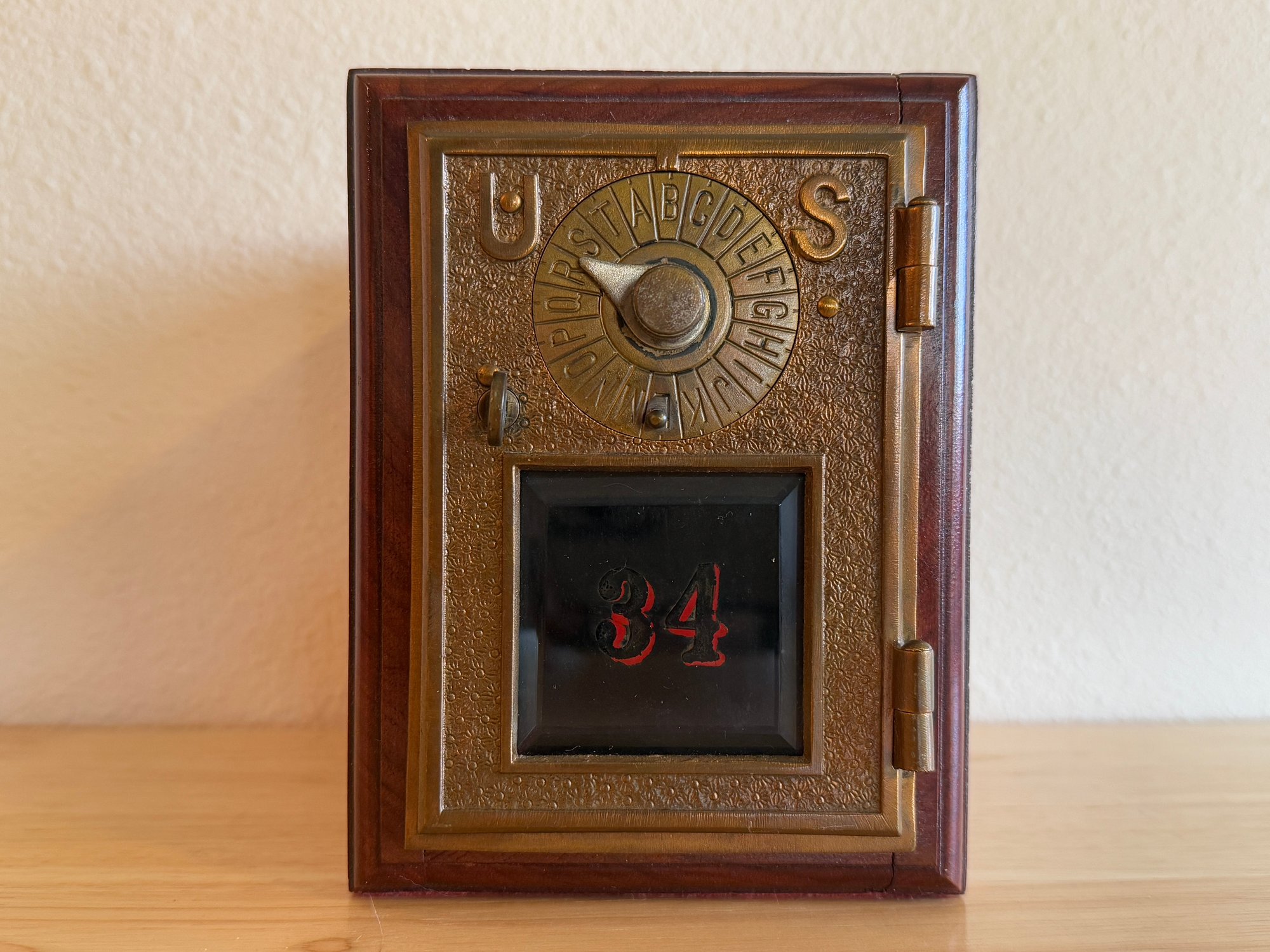 Antique United States Post Office Repurposed Coin Bank #229025 ...