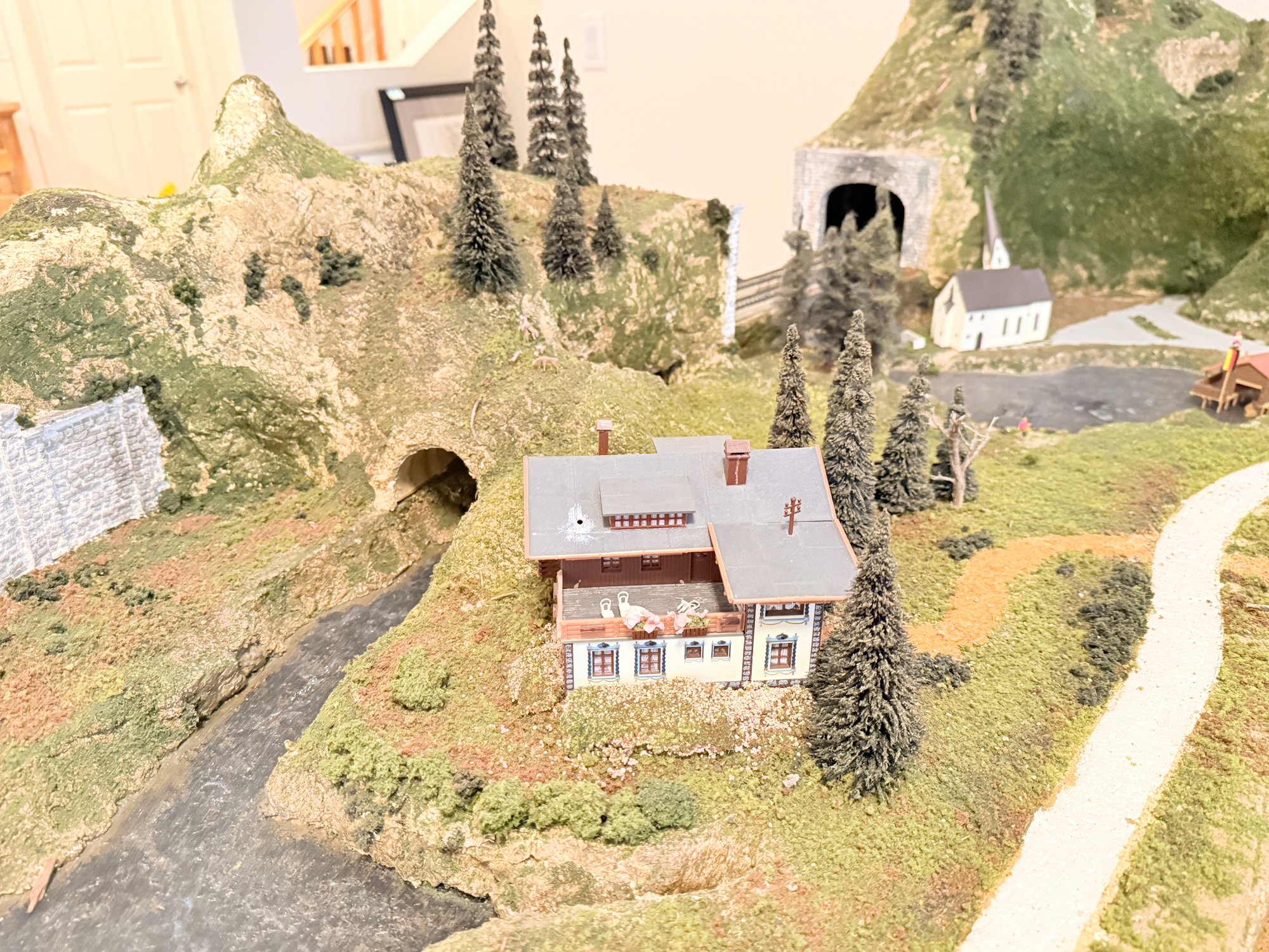 HUGE Marklin Model Train Set- Includes Buildings, Railroad Pieces ...