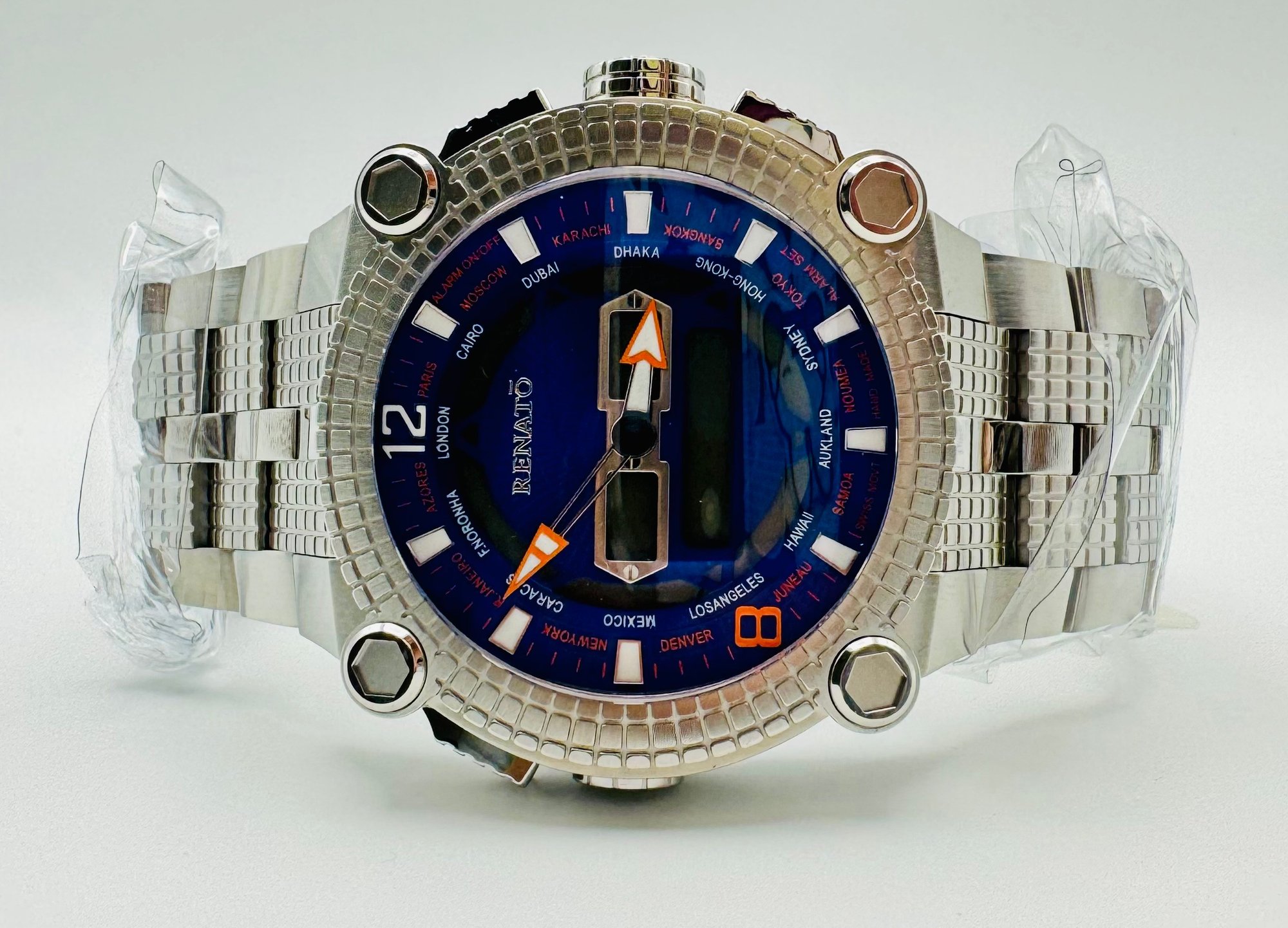 Brand New Renato Collezioni Vulvan Swiss Movement Watch Limited Edition ...