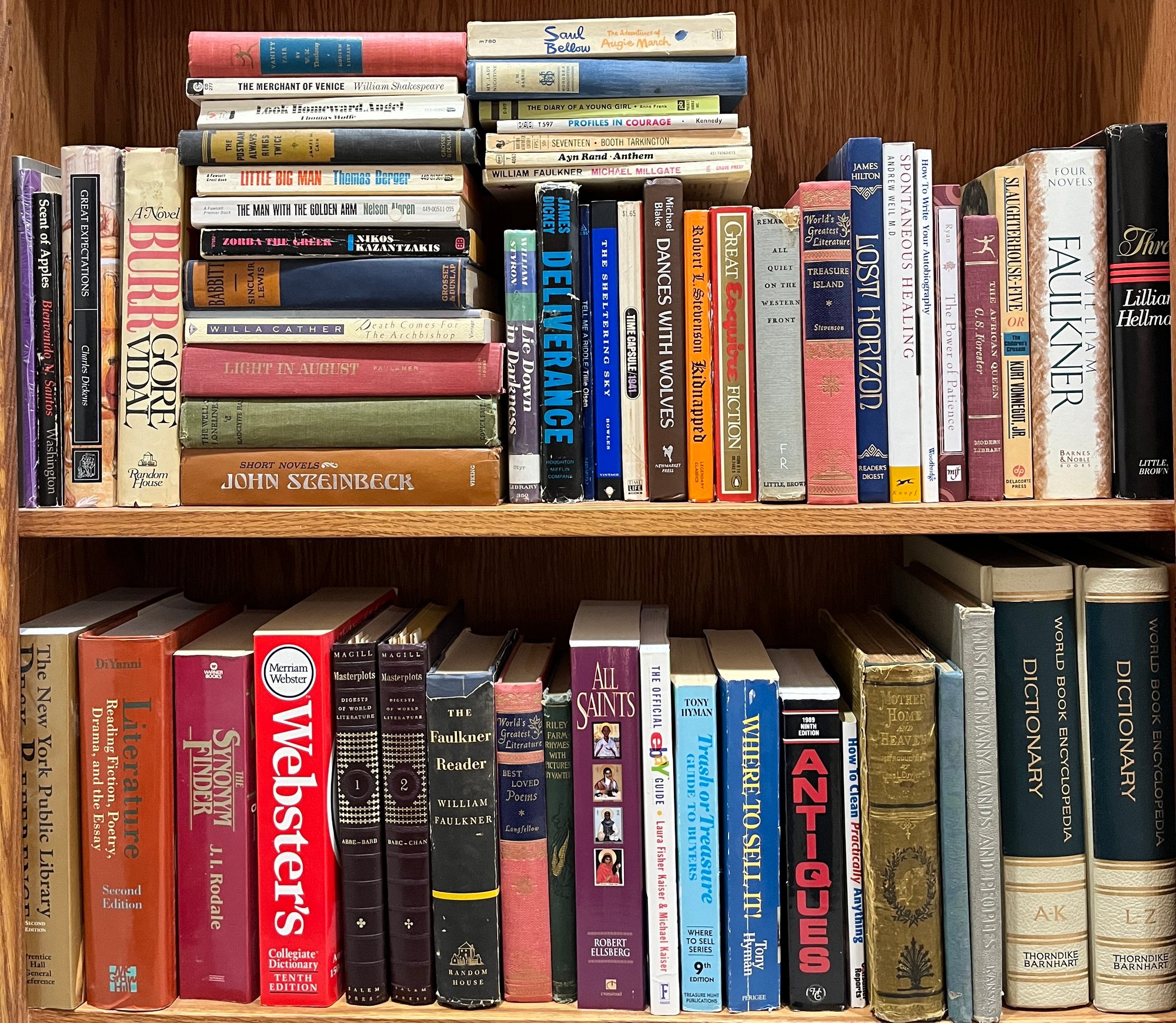 More Classic 20th Century Novels - Cather, Lewis, Steinbeck, Faulkner ...