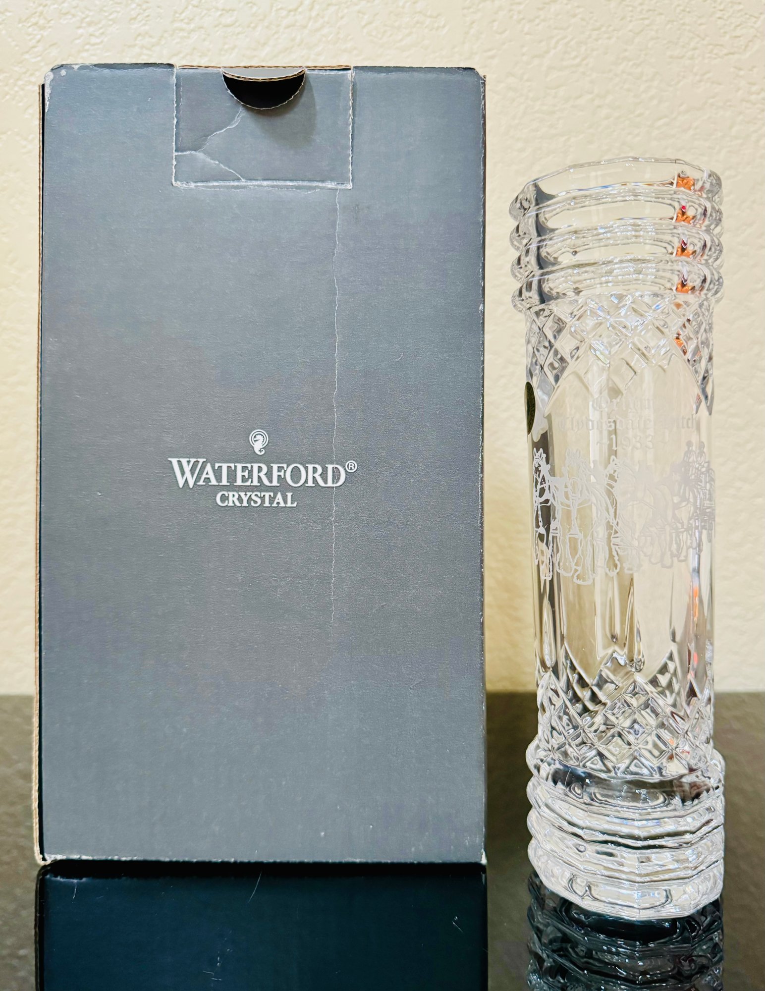 Anheuser Busch Waterford Crystal III Stein CS691 #202771 | Auctionninja.com