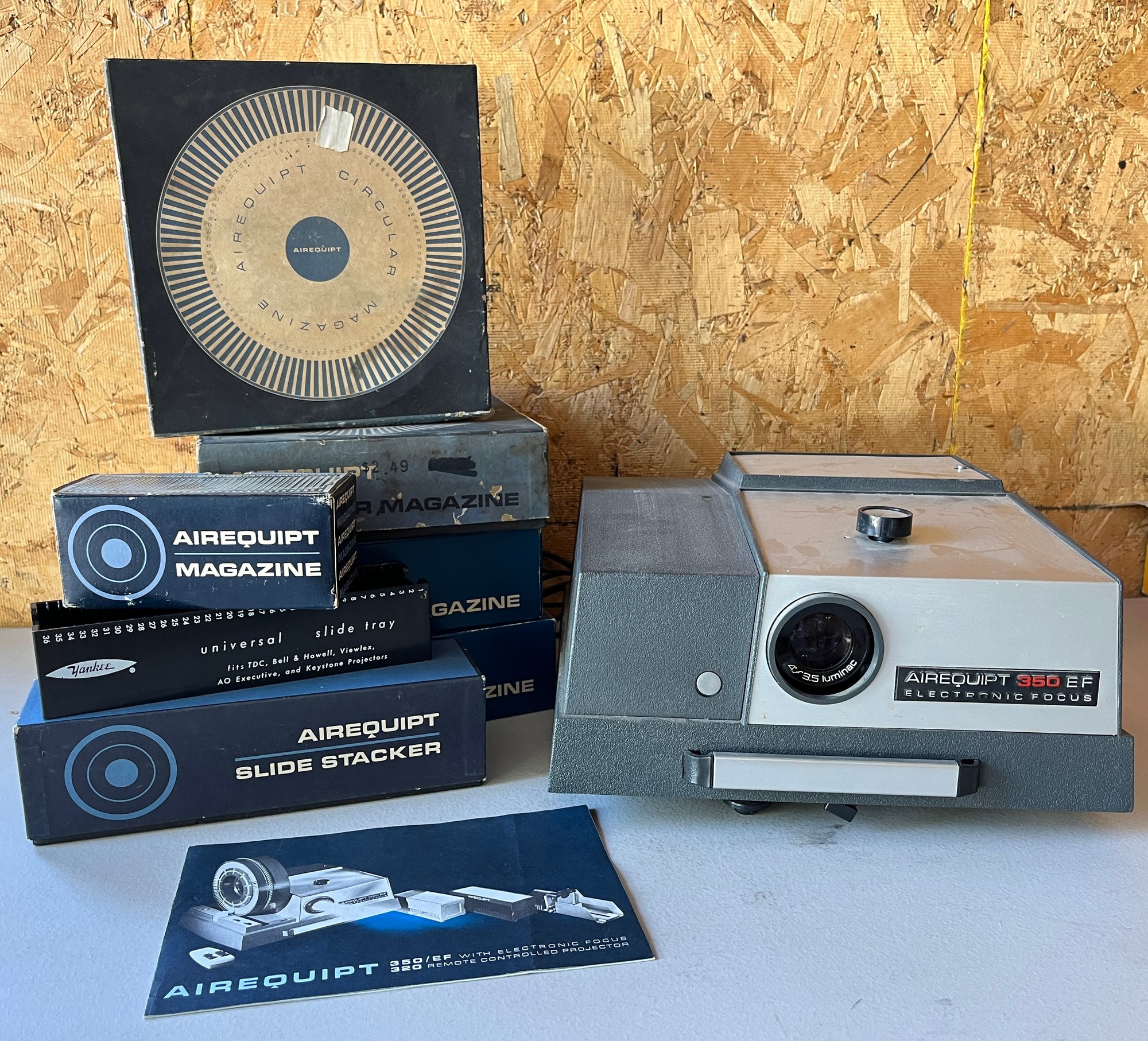 Airequipt 350EF Projector With Magazines, And Stacker #199105 ...