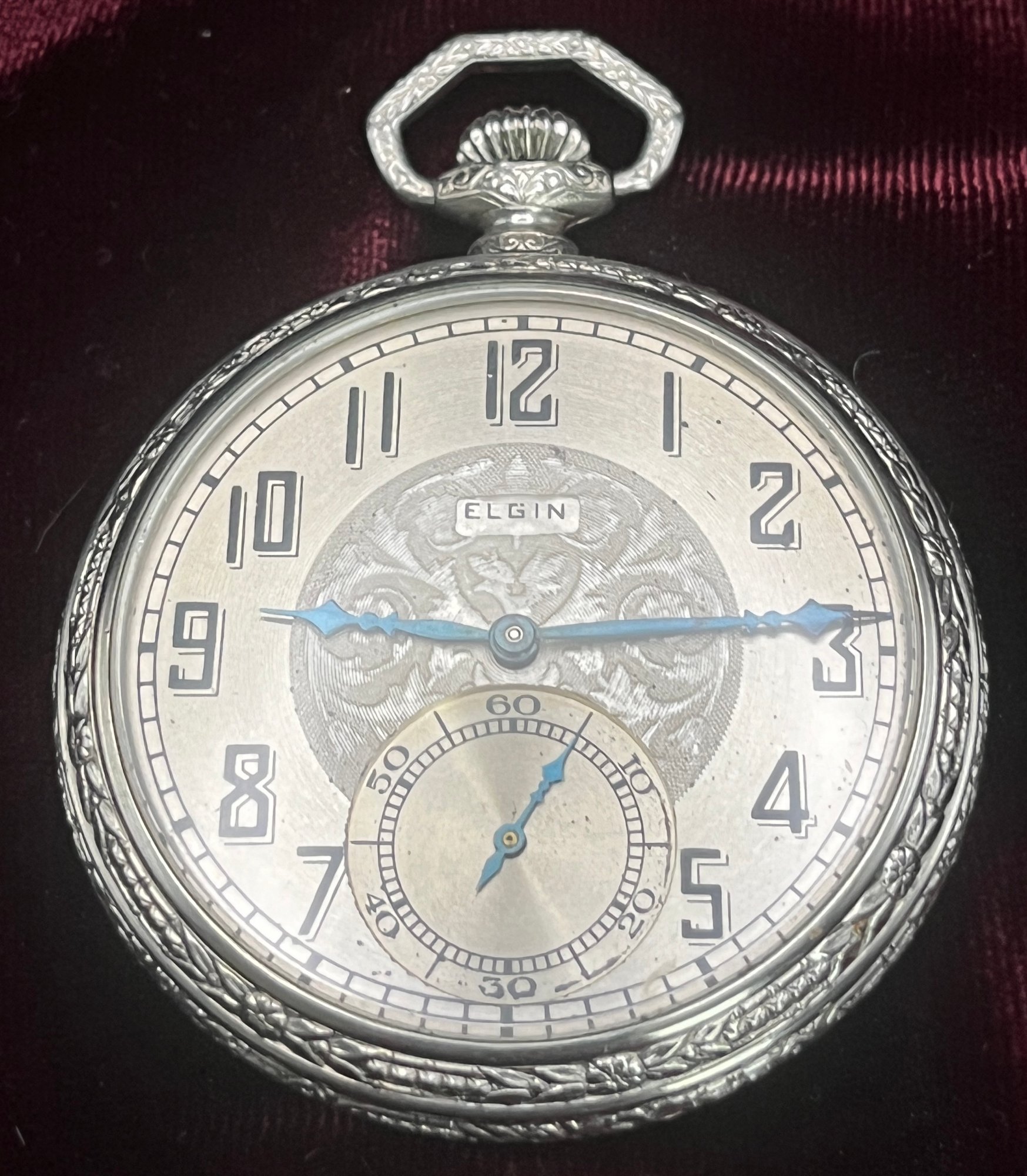 Elgin Model 3/315 Pocket Watch With Scepter Case #201605 | Auctionninja.com
