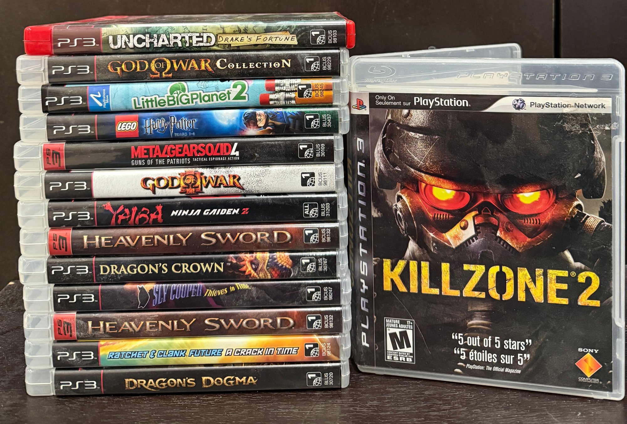 PS3 - Heavenly Sword, God Of War, Dragons Dogma #227619 | Auctionninja.com