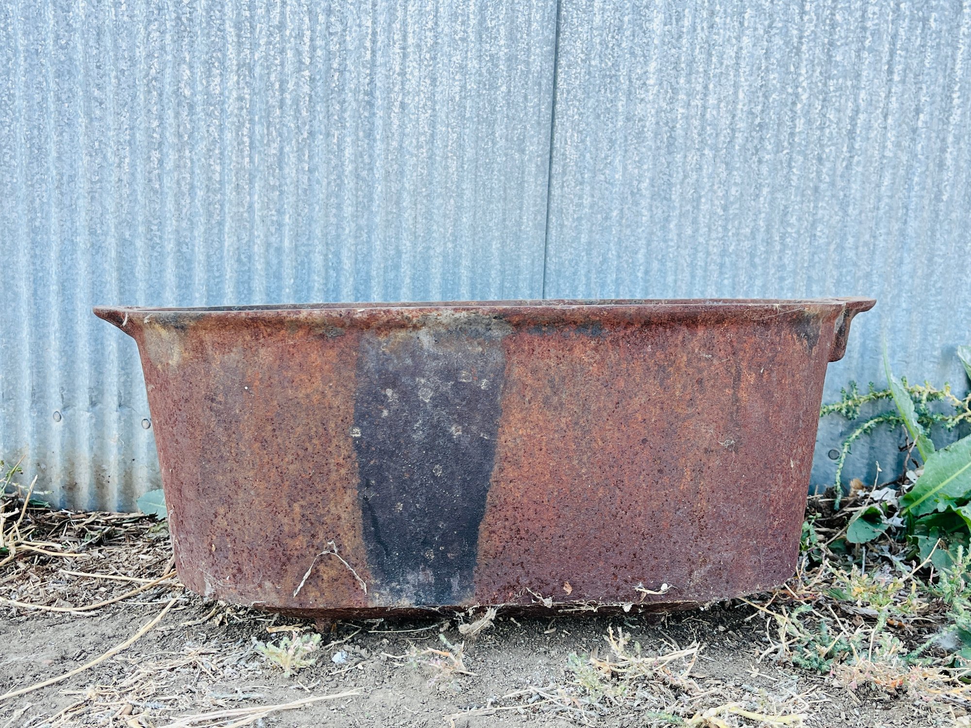Antique Cast Iron Lard Tub #207898 | Auctionninja.com