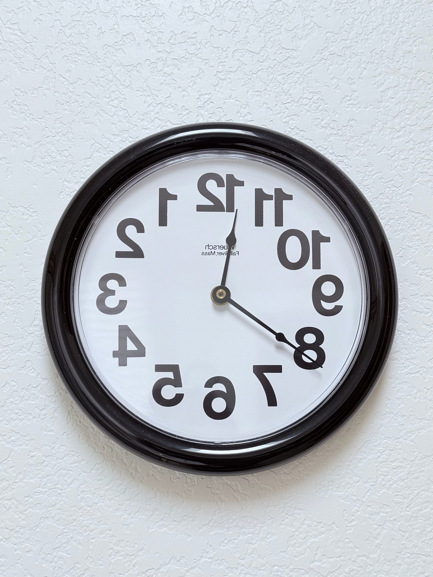 Counterclockwise Design Wall Clock #275689 | Auctionninja.com