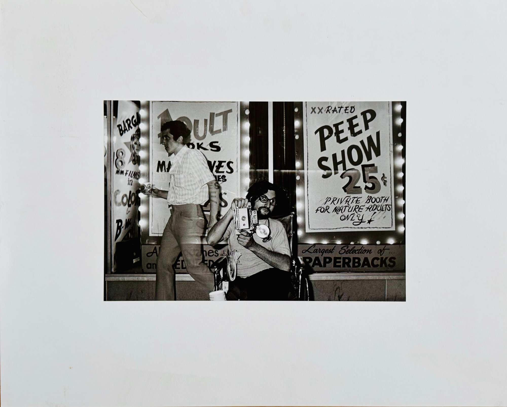 Sandy Hume, Untitled (Peep Show), Gelatin Silver Print, Original At The ...