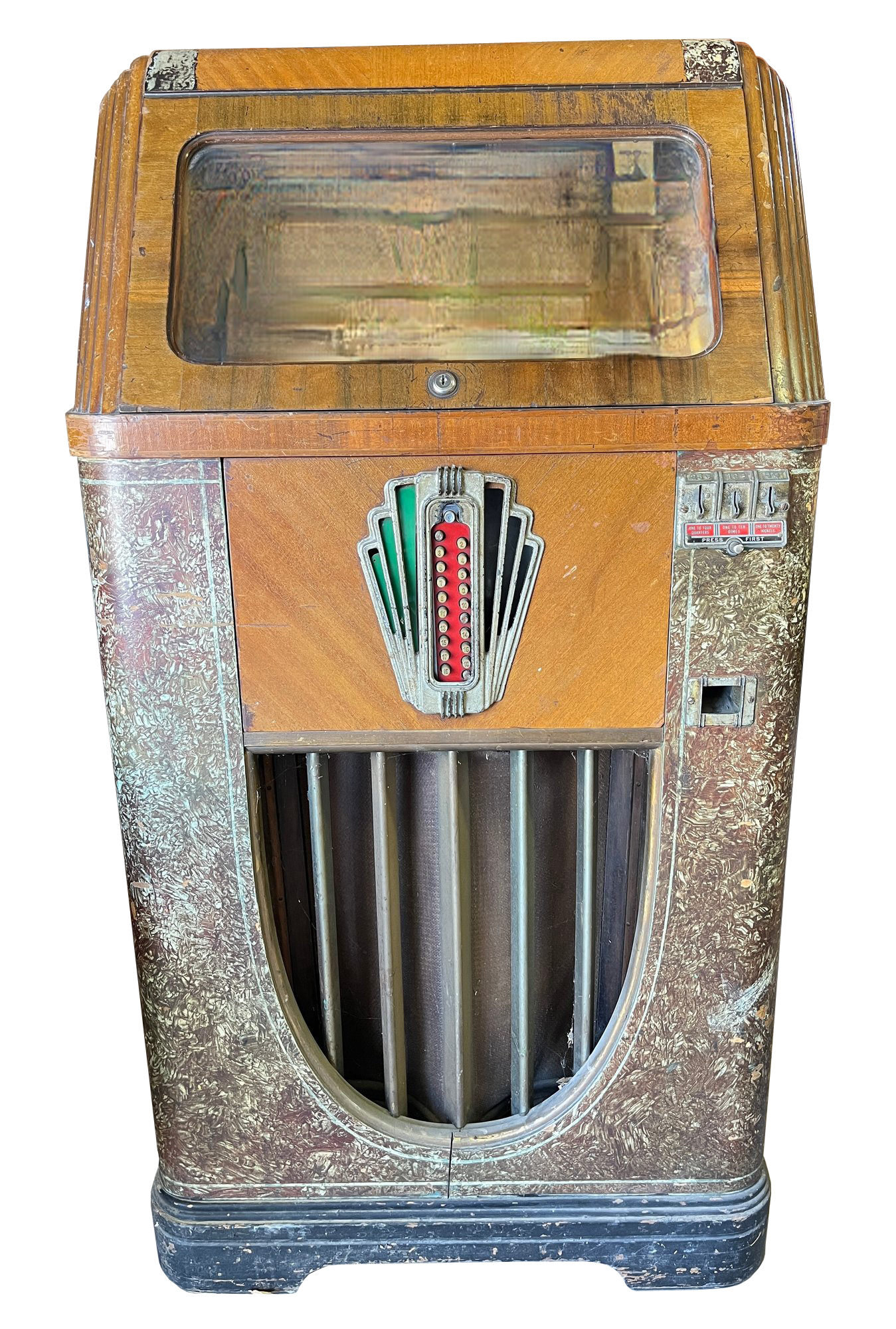 Rock-Ola Monarch Coin Operated Jukebox #202634 | Auctionninja.com