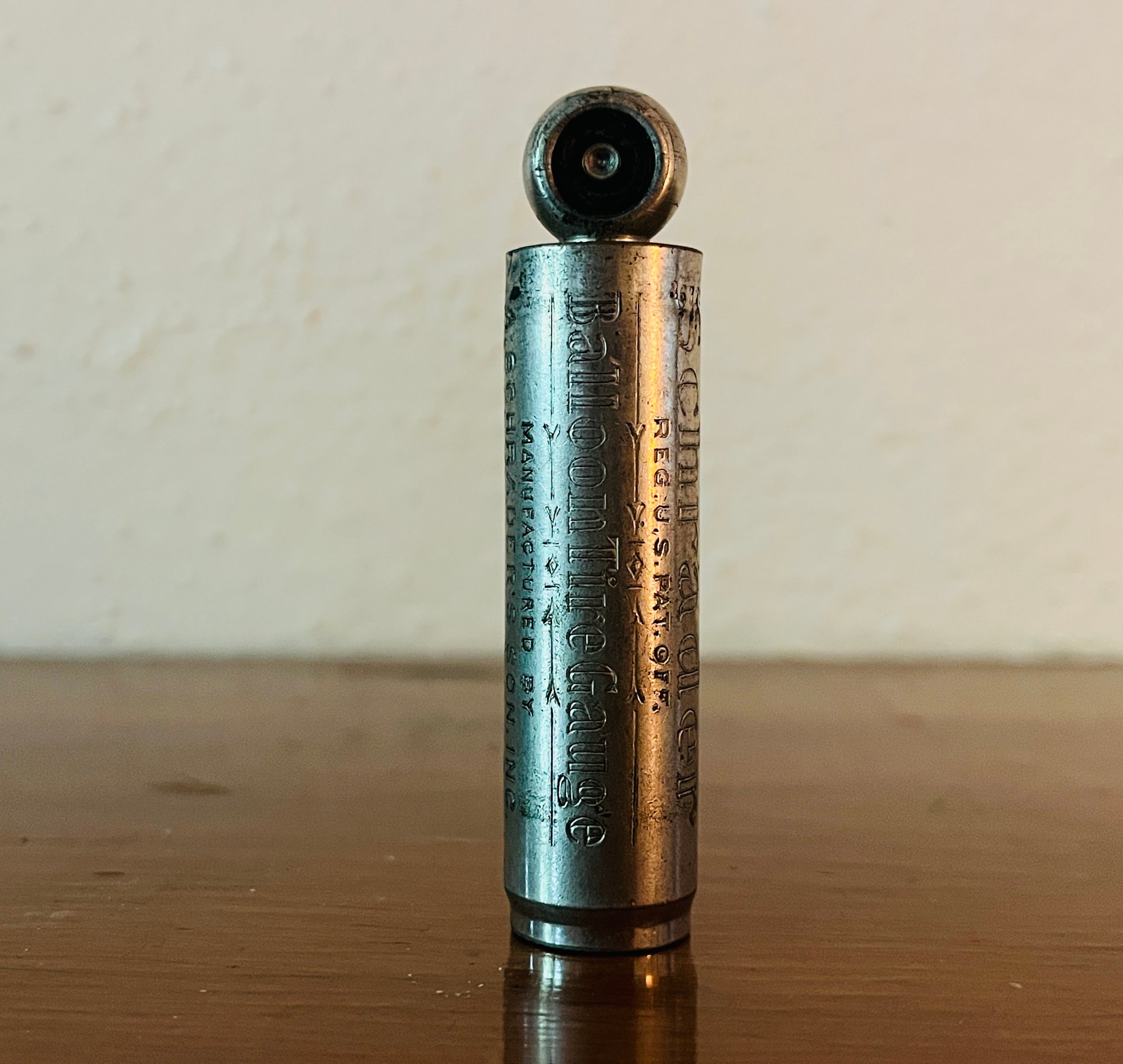 Antique Balloon Tire Gauge #208312 | Auctionninja.com