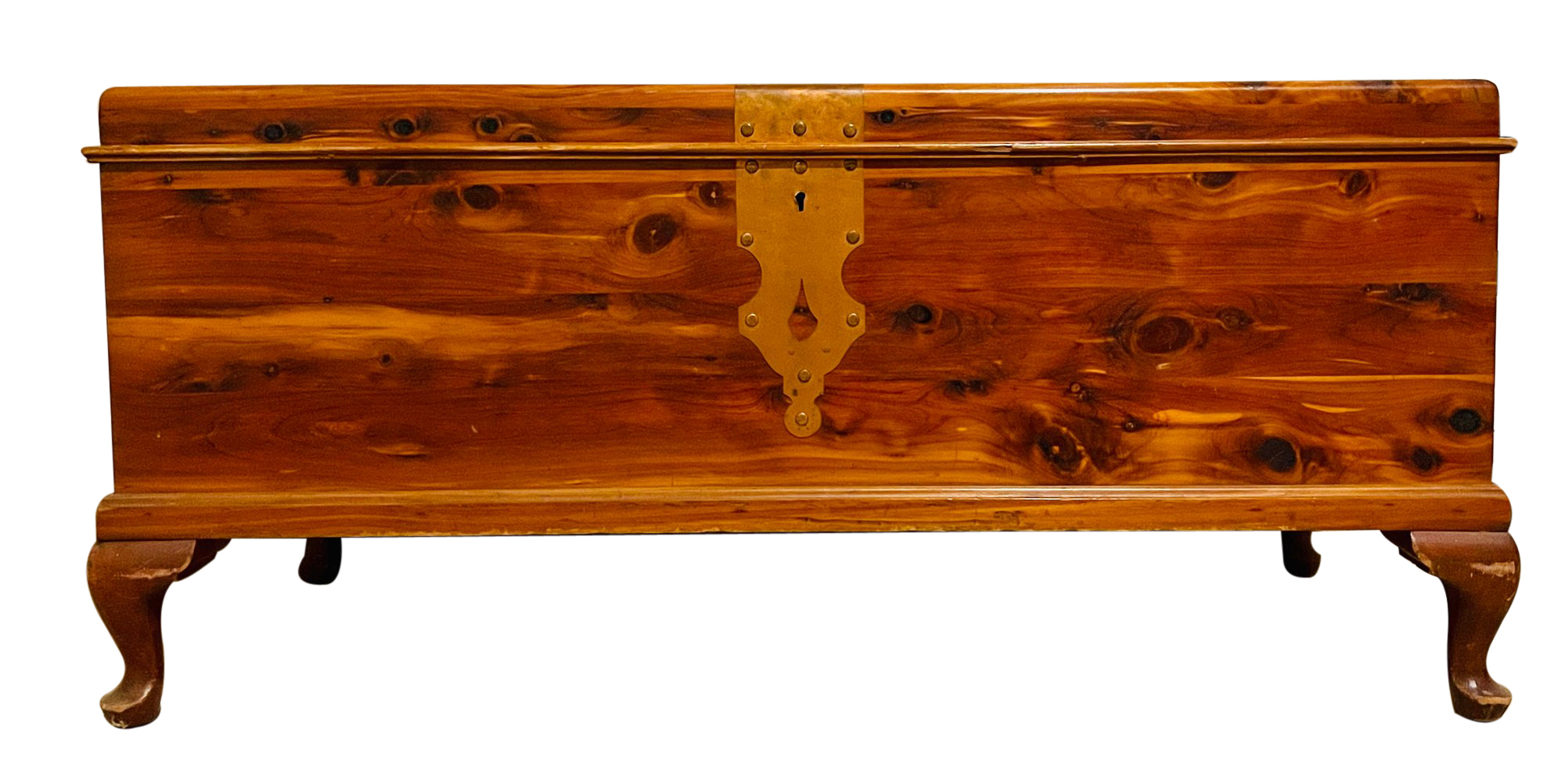 Cedar Trunk Chest By ART CHEST CO. Des Moines, Iowa #151717 ...