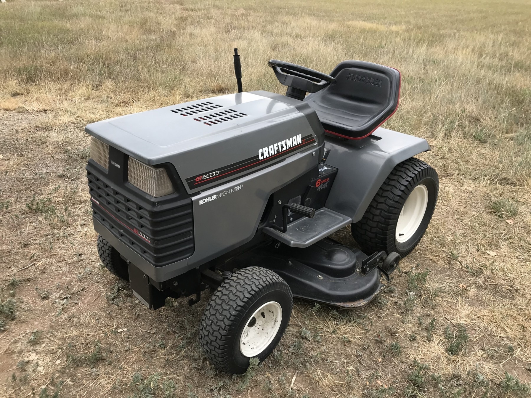 Craftsman II GT 6000 Kohler Magnum 18HP Tractor With Extra Wheels ...