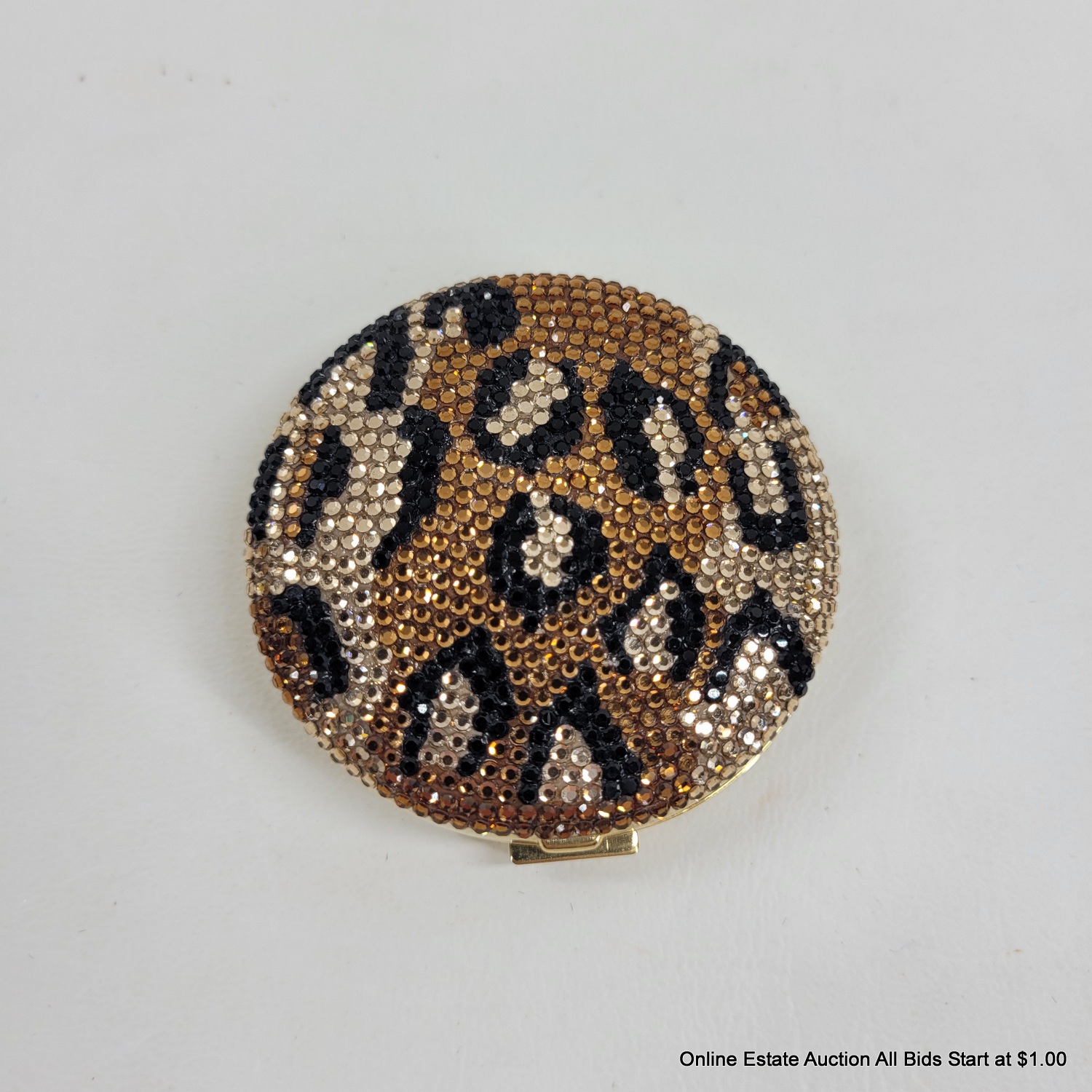 Judith Lieber Animal Print Mirror Compact NEW #17654 | Auctionninja.com