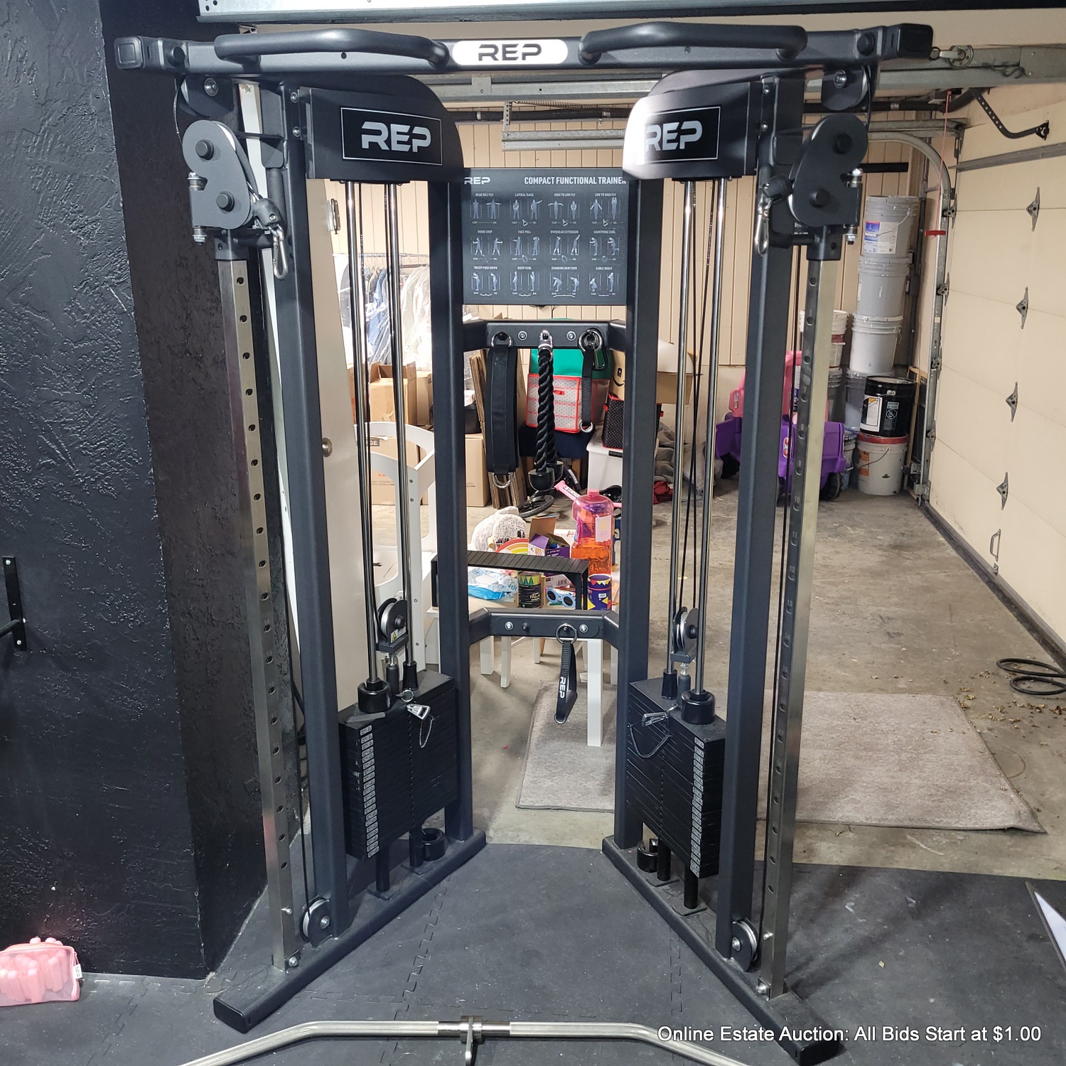 REP Compact Functional Trainer FT-3004 Currently Dissembled (LOCAL PICK ...