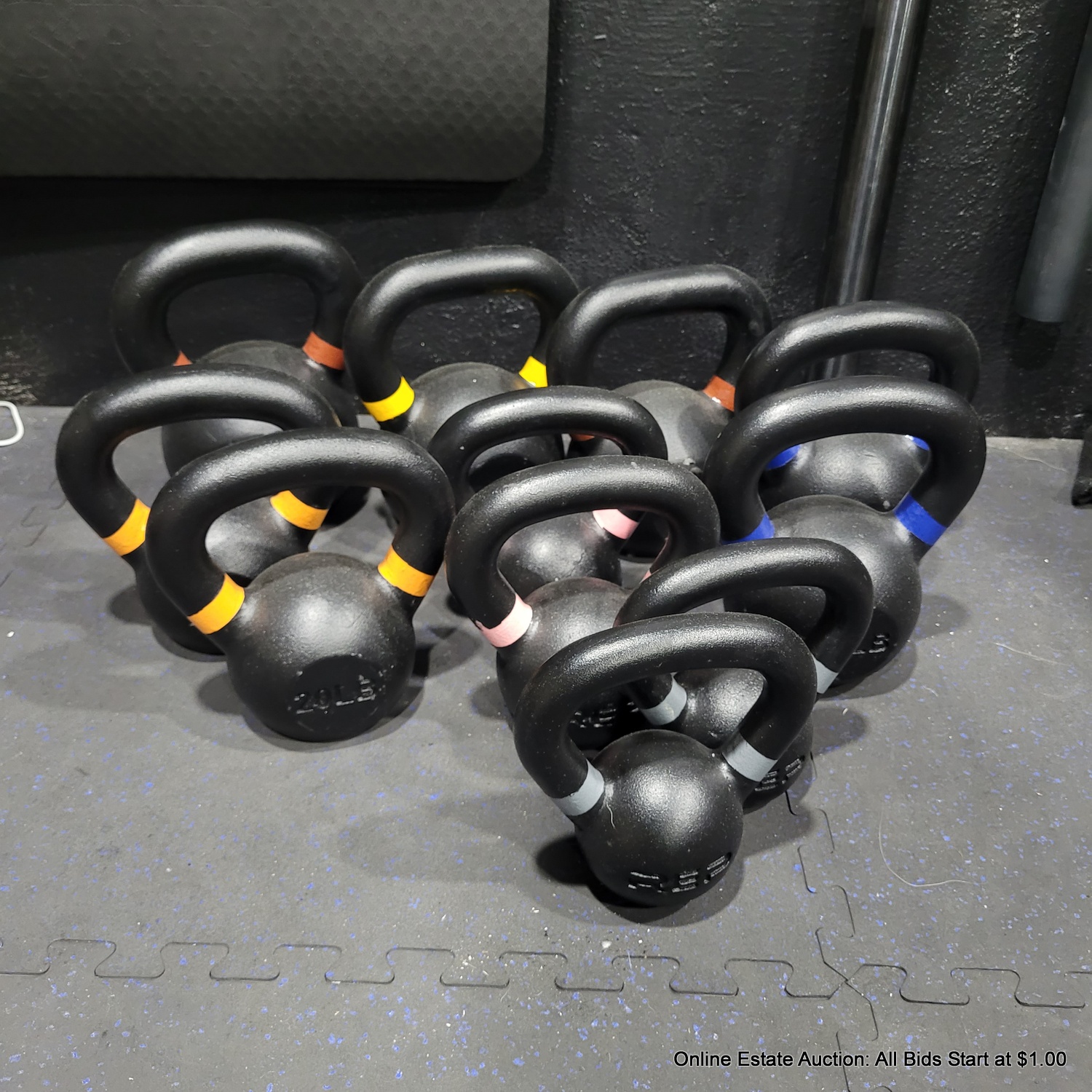 REP 11 Piece Kettle Bell Set Includes 10 - 40lb (LOCAL PICK UP ONLY ...