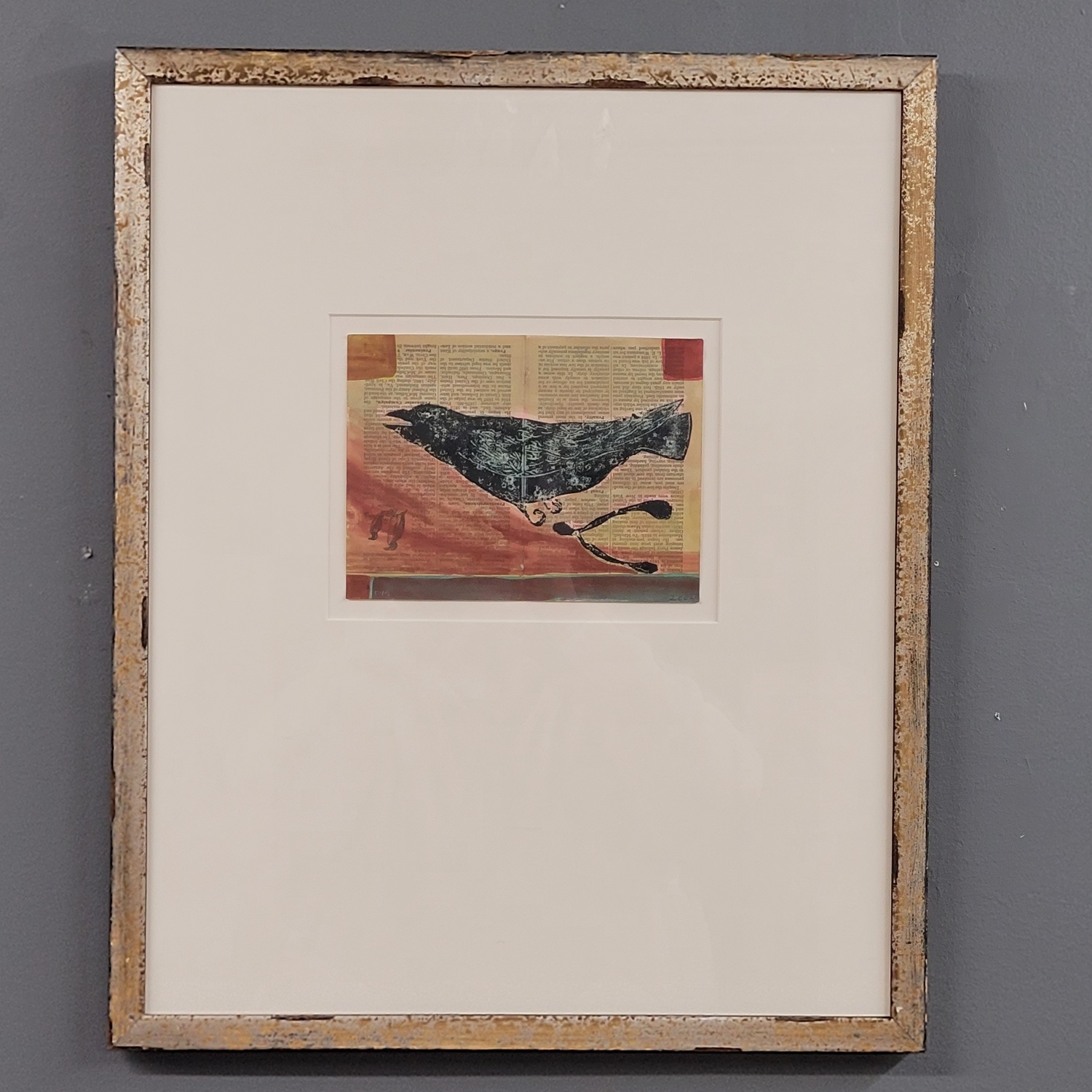 Deborah Mersky Ink, Gouache & Collaged Paper, Missing Bone, 2004 #33557 ...