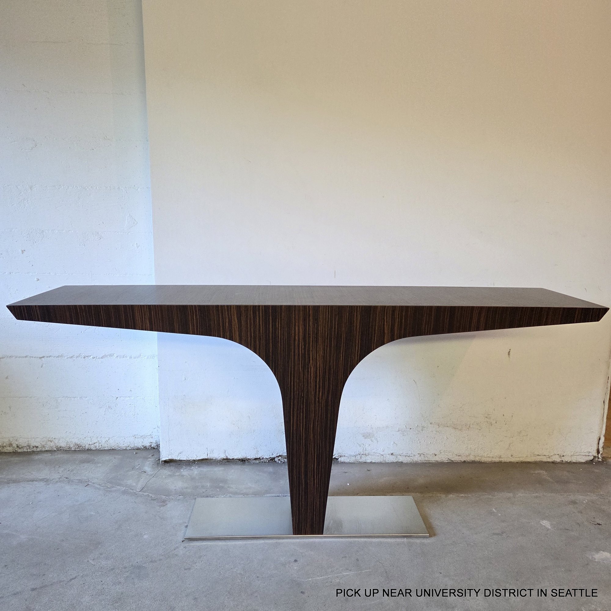 Angel Cerda 3030 Console Table With Stainless Steel Base (SEATTLE PICK ...