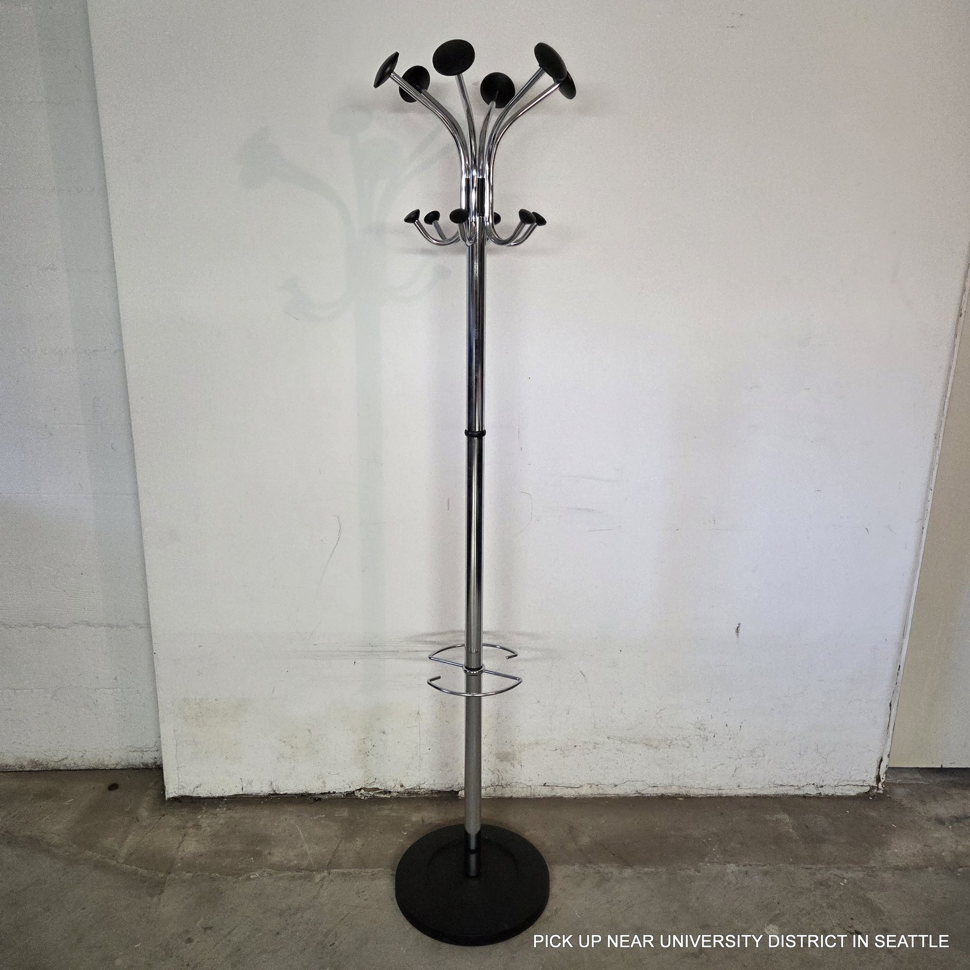 Alba Chrome Coat Rack (SEATTLE PICK-UP ONLY) #45735 | Auctionninja.com