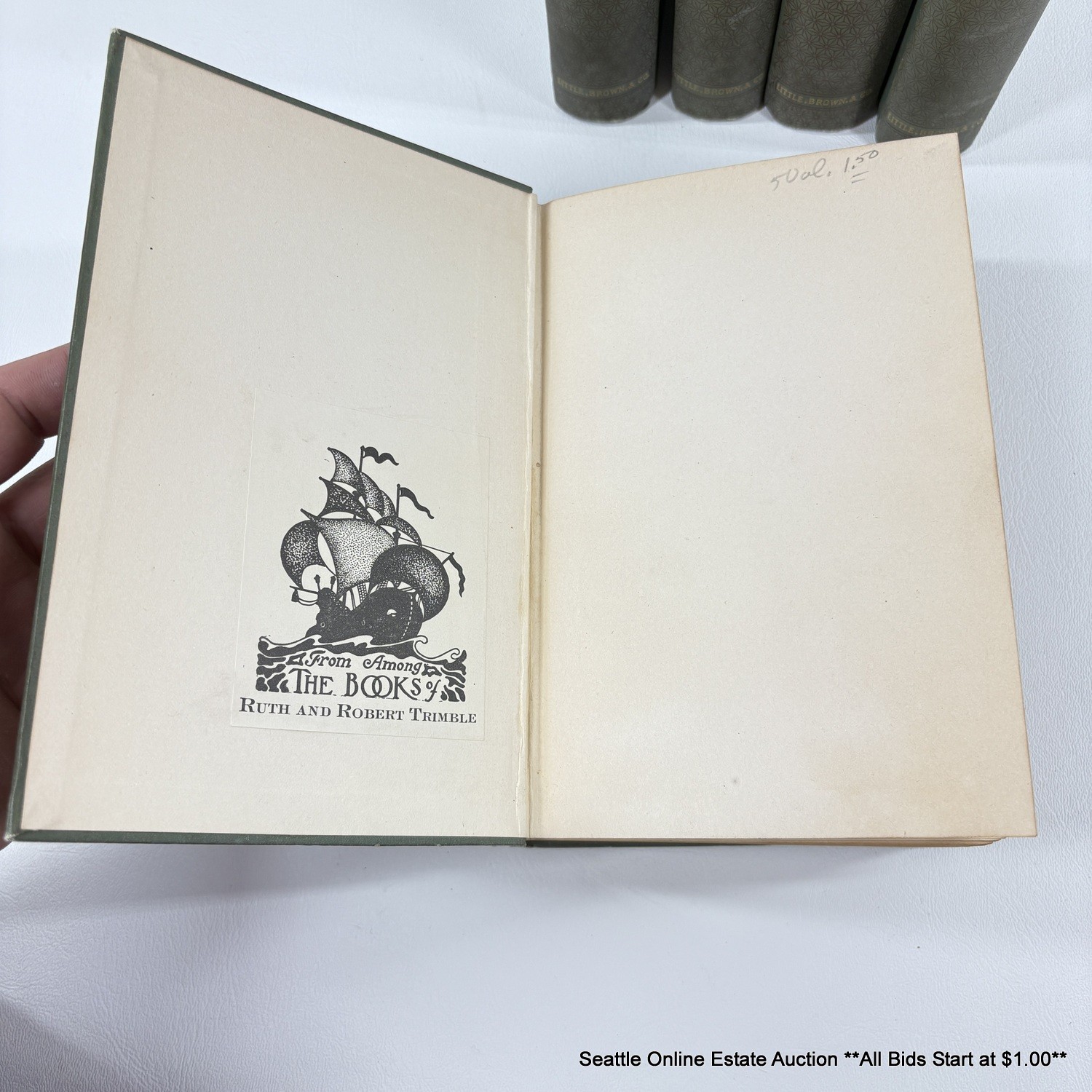 Victor Hugo Les Miserables 1892 Complete In 5 Volumes Little, Brown ...