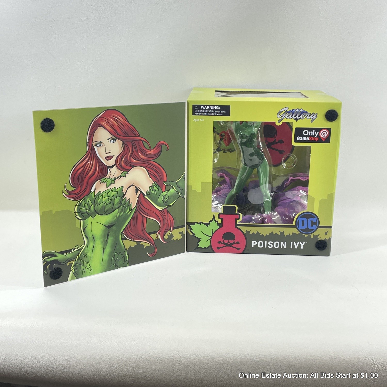 Game Stop Exclusive Poison Ivy PVC Diorama From Diamon Select Toys New ...