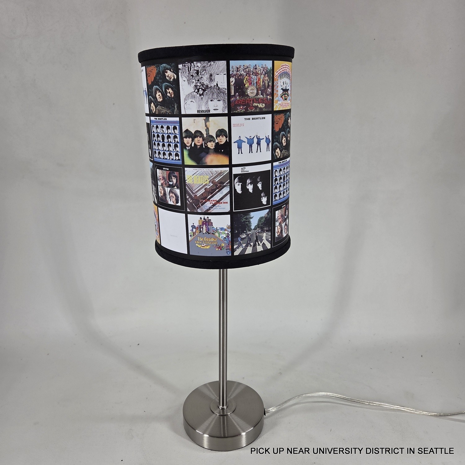 Beatles Table Lamp With Chrome Base 21"(SEATTLE PICK-UP ONLY) #45929 ...
