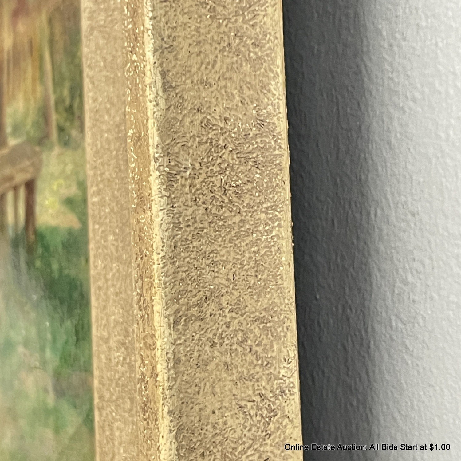 Signed Val Davis (1854-1930) Oil Painting Titled The Millers Home ...