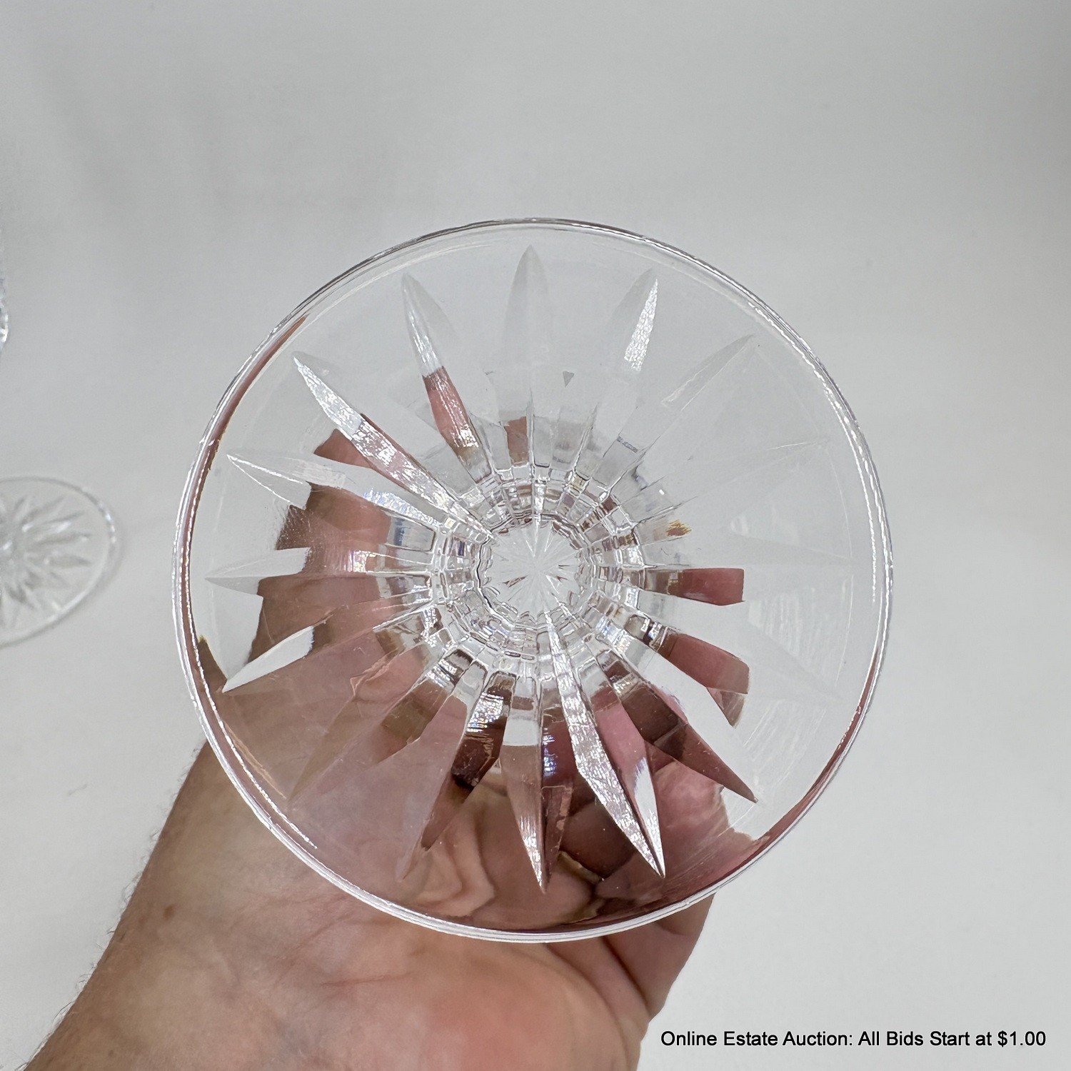 6 Waterford Crystal Lismore 6" Claret Wine Glasses #43788 ...