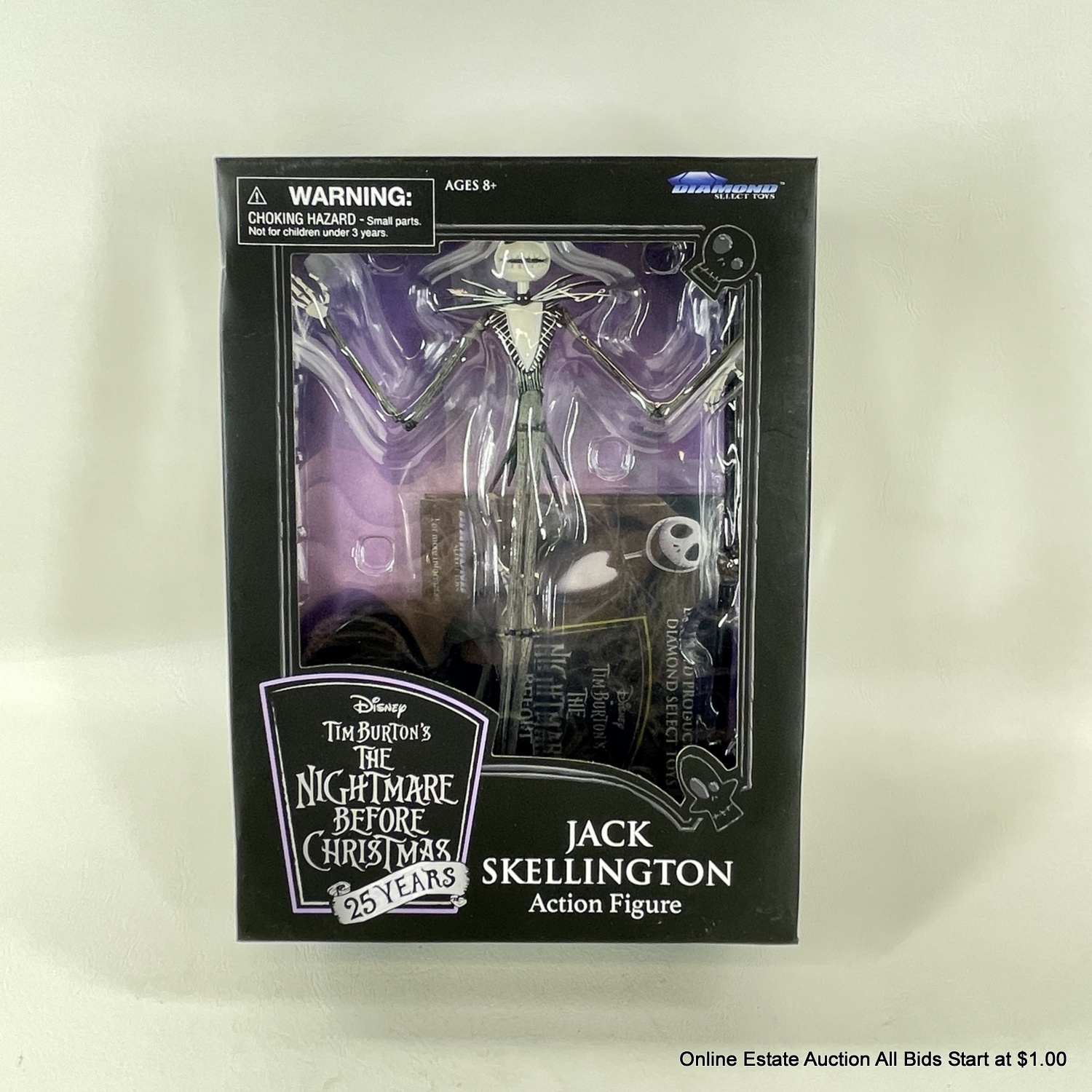 Diamond Select Toys Nightmare Before Christmas Jack Skellington Action ...