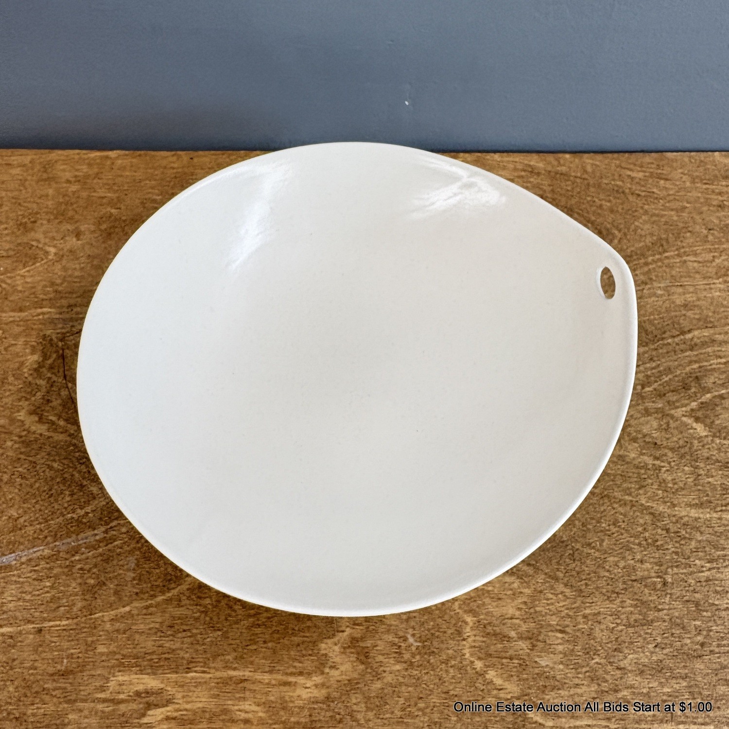 Lee-Hein Signed Oatmeal Glazed 10" Art Pottery Bowl #47668 ...