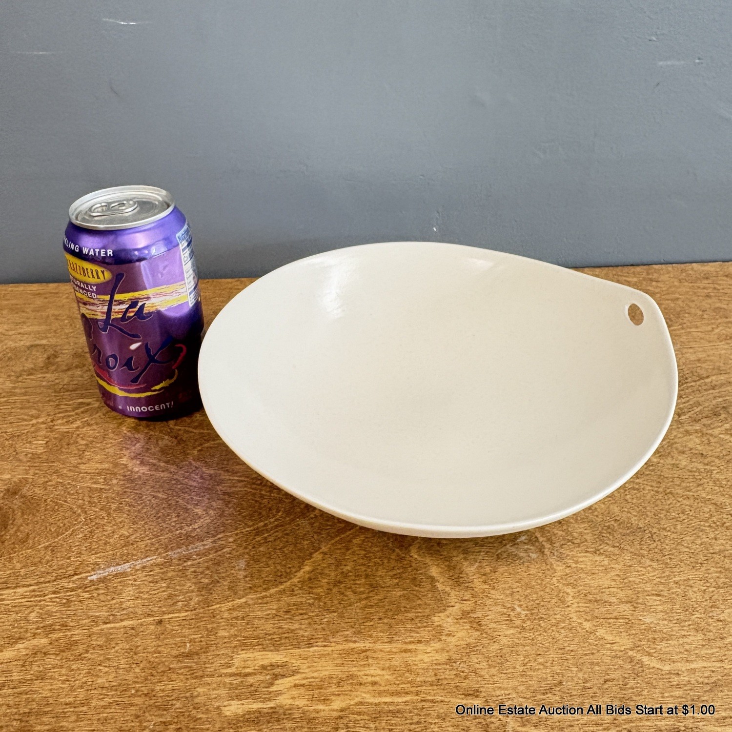 Lee-Hein Signed Oatmeal Glazed 10" Art Pottery Bowl #47668 ...